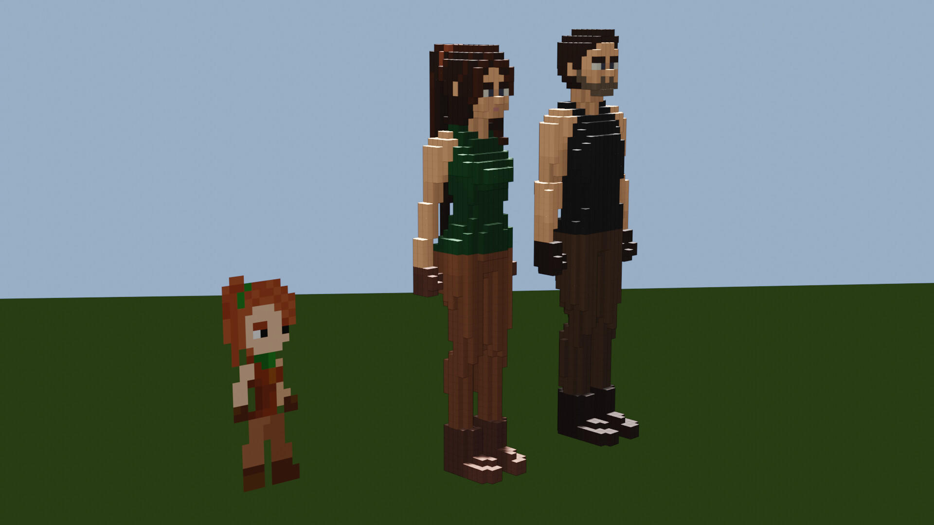 ArtStation - Voxelized pixels