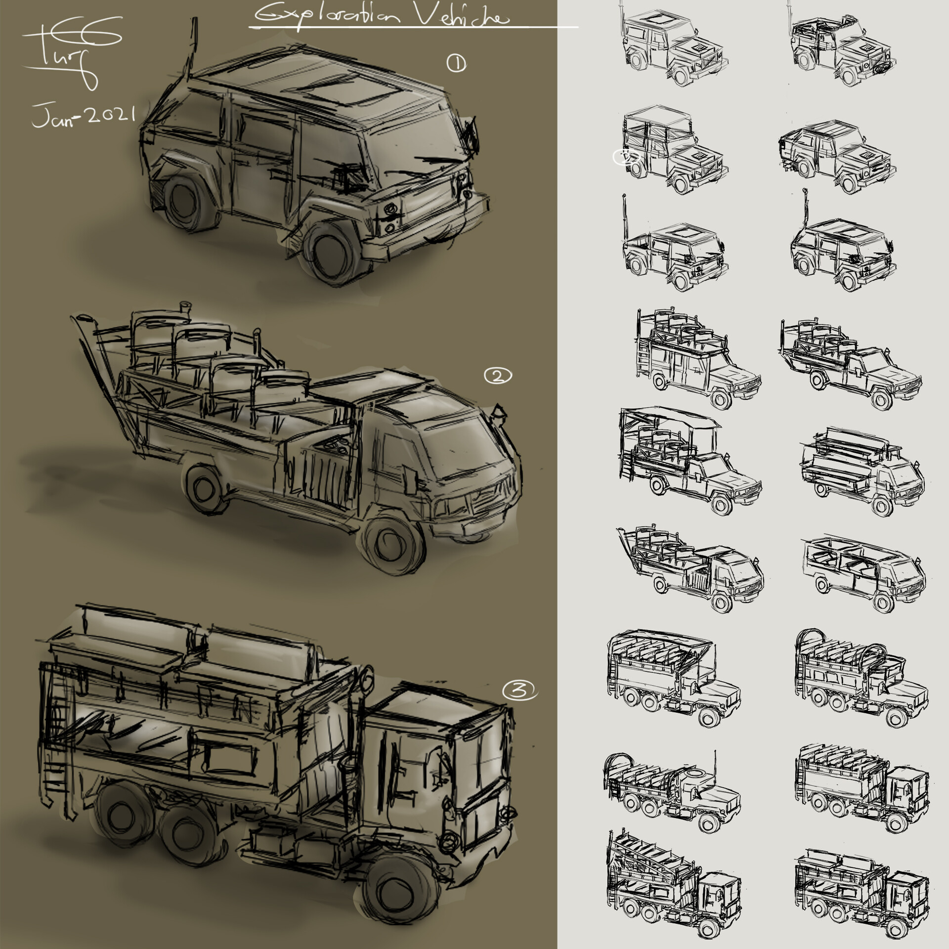 ArtStation - Exploration Vehicle