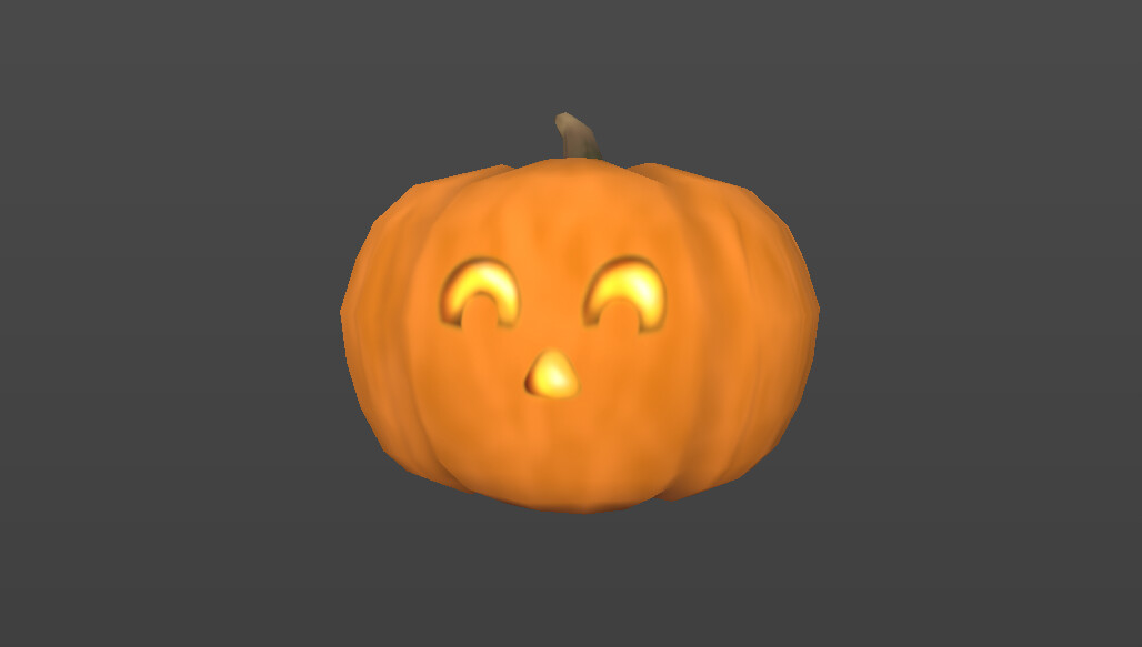 ArtStation - Stylised Pumpkin