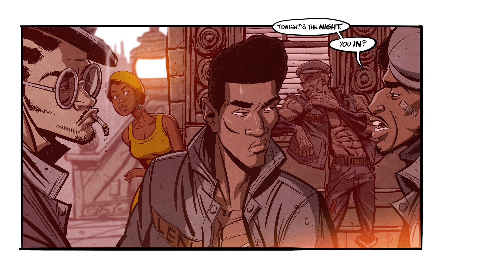 Dawud Anyabwile - Brotherman Revelation Graphic Novel Art - Len, Biz ...