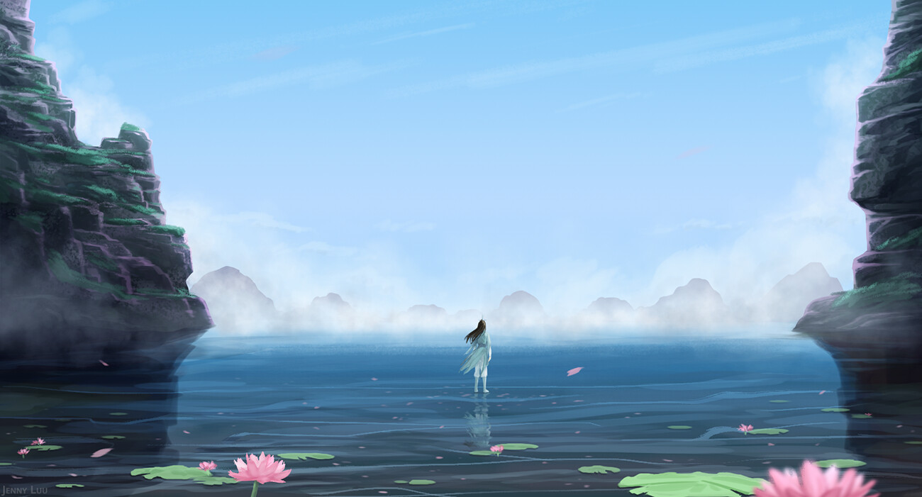 ArtStation - Qing Jing Peak