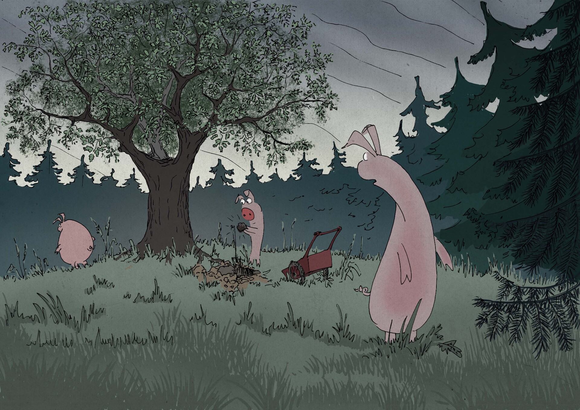 ArtStation - Truffle hunting