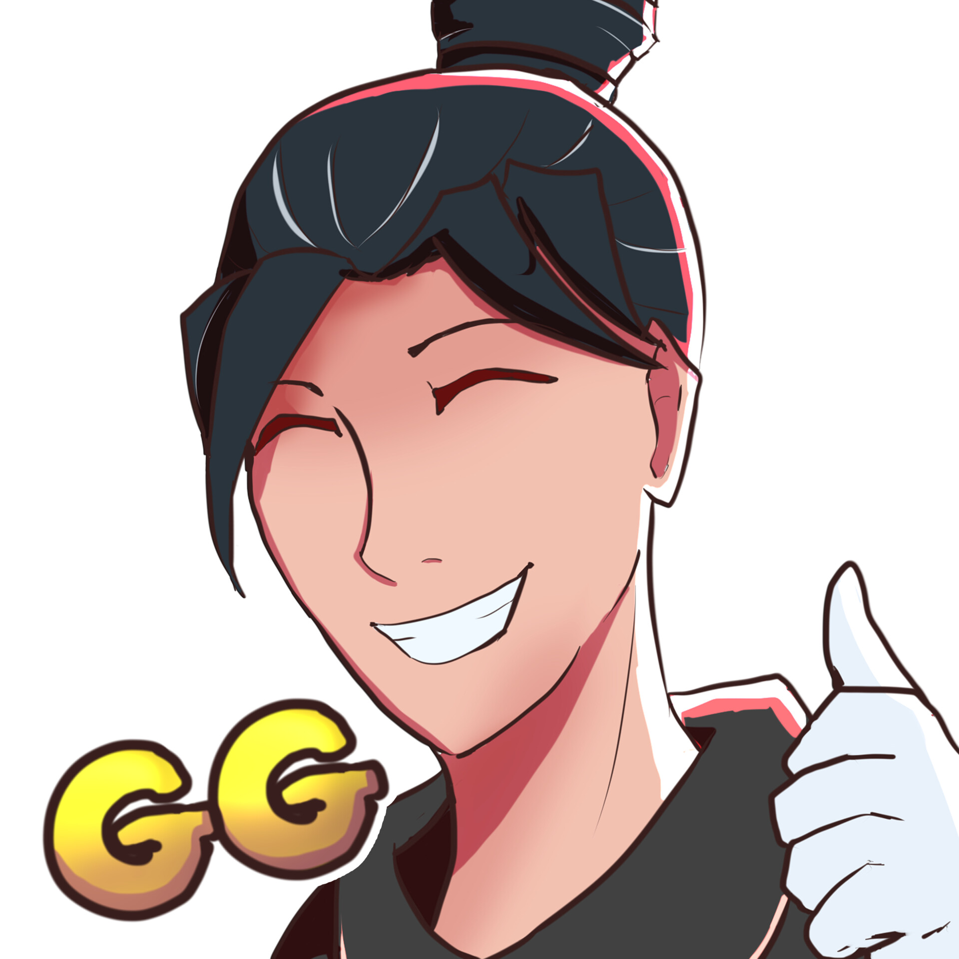 ArtStation - Emote GG Twitch and RIP (Full Resolution)