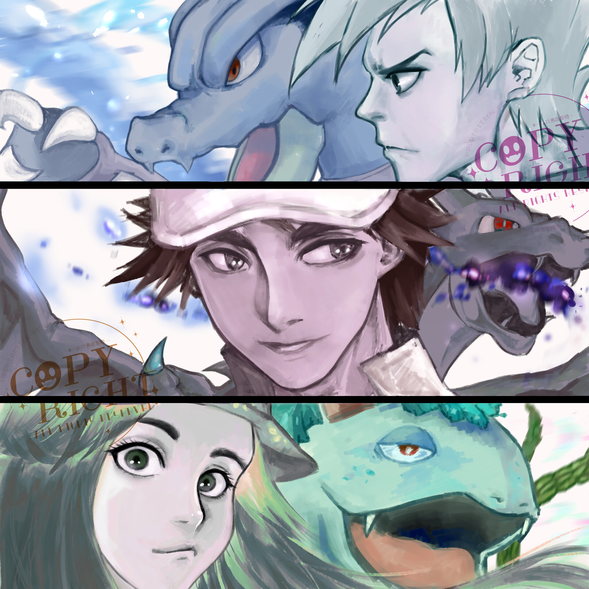 ArtStation - Egyptian God & Pokemon