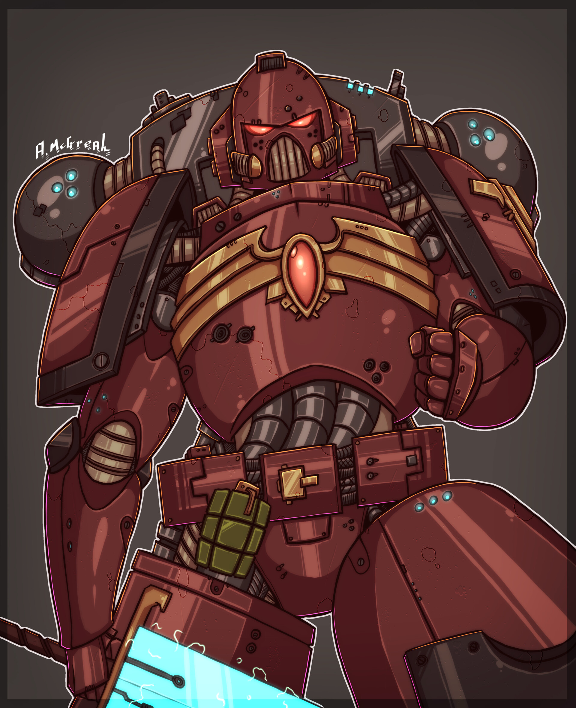 ArtStation - 40k Space Marine