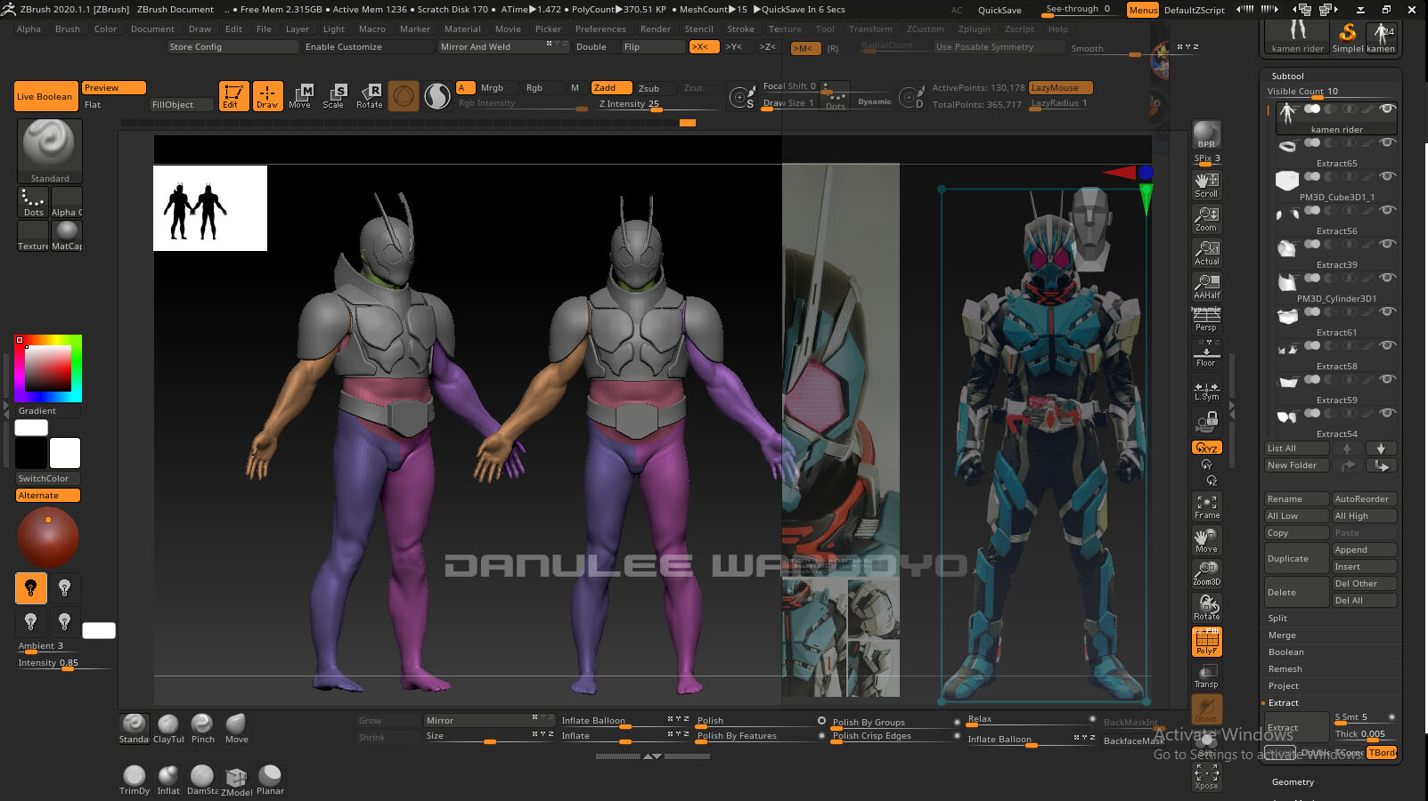 ArtStation - Kamen Rider Ichigata version Danulee Wardoyo