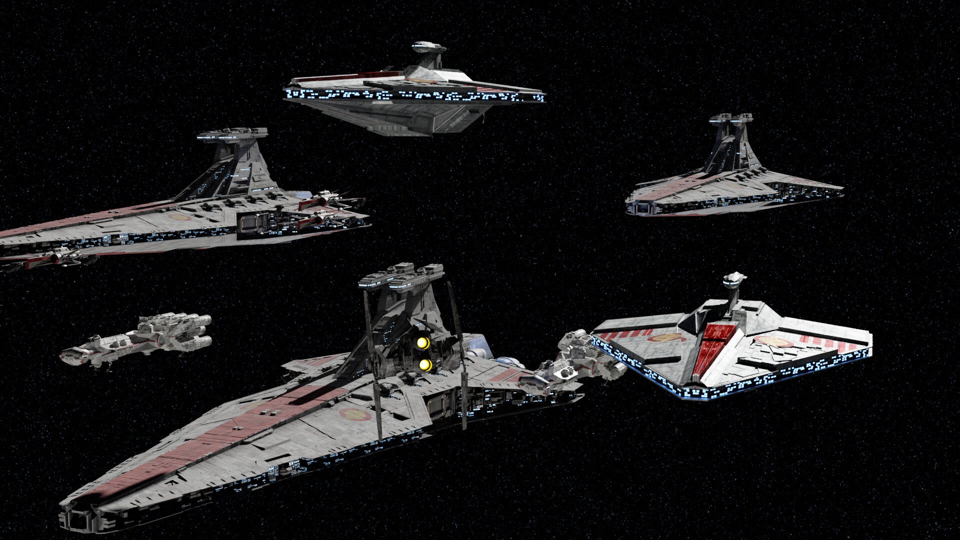 ArtStation - Star Wars Fleet
