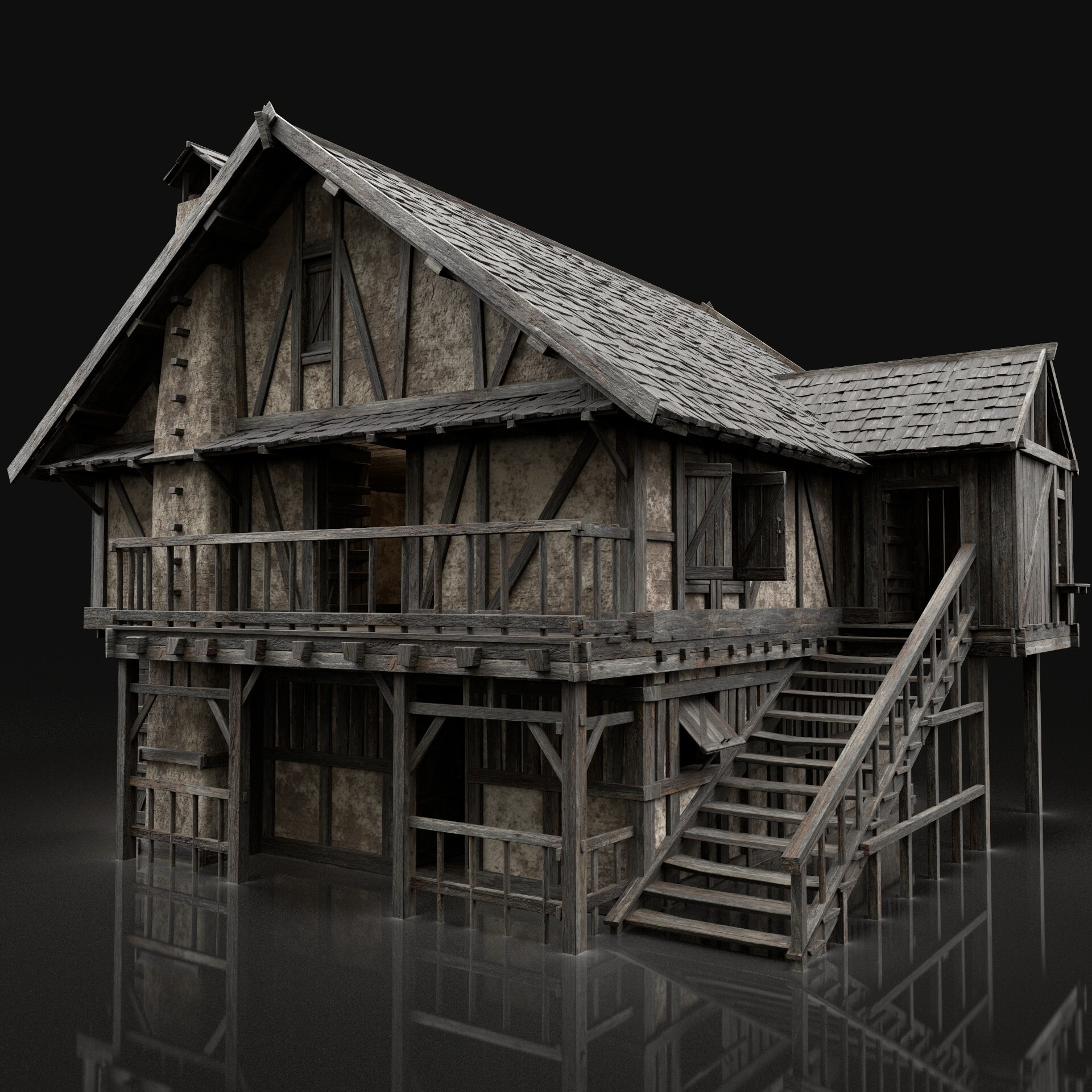 ArtStation - Medieval House