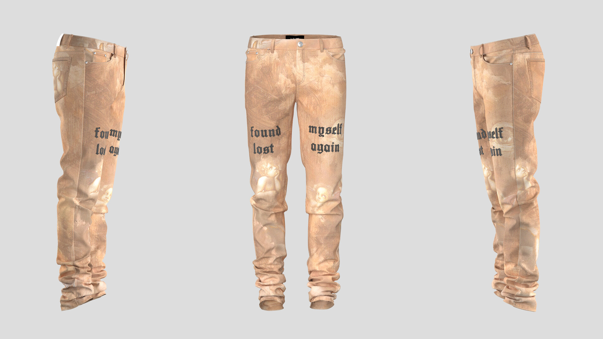 ArtStation - 3D Jeans with Beads