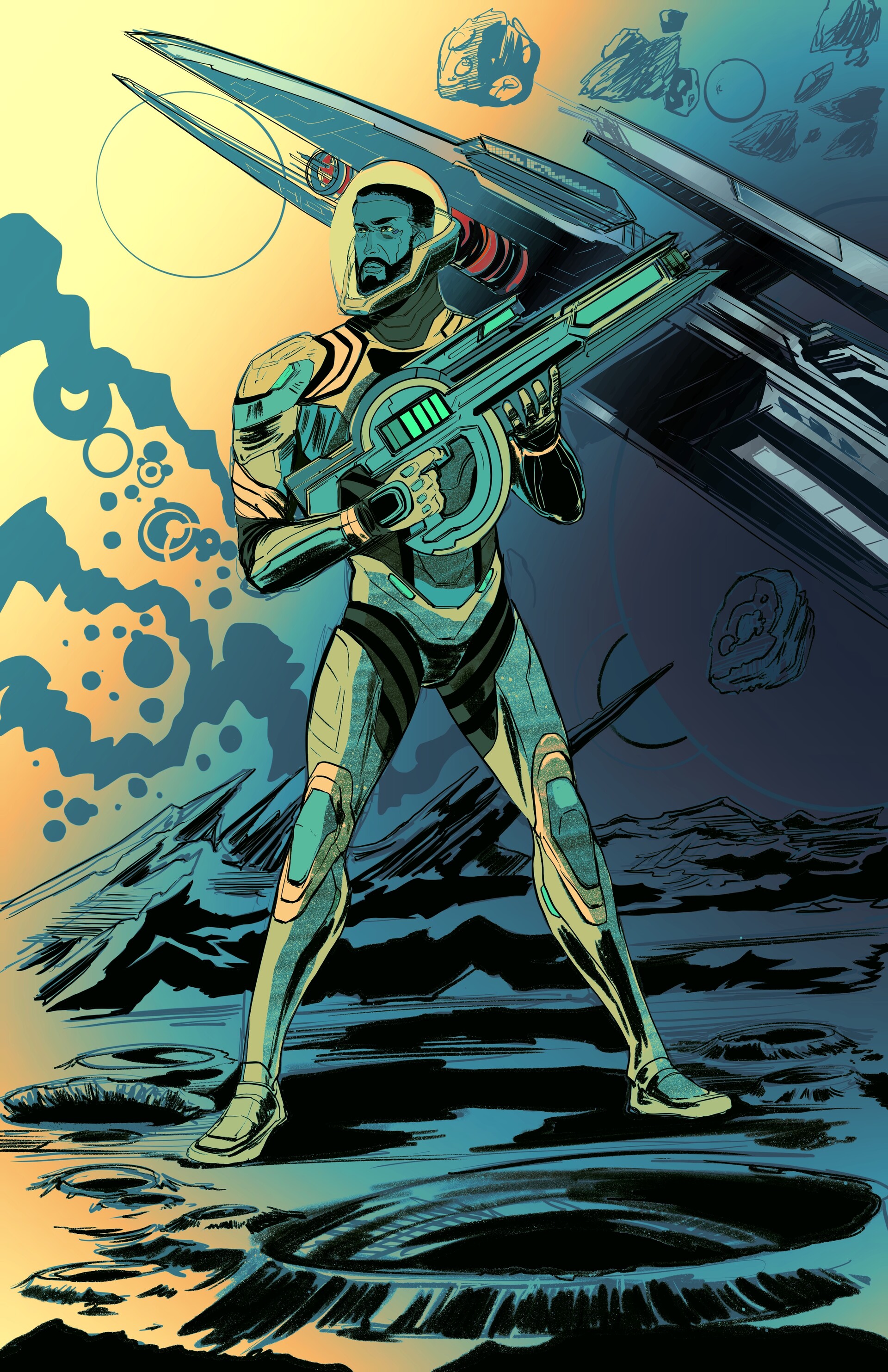 ArtStation - Space Trooper