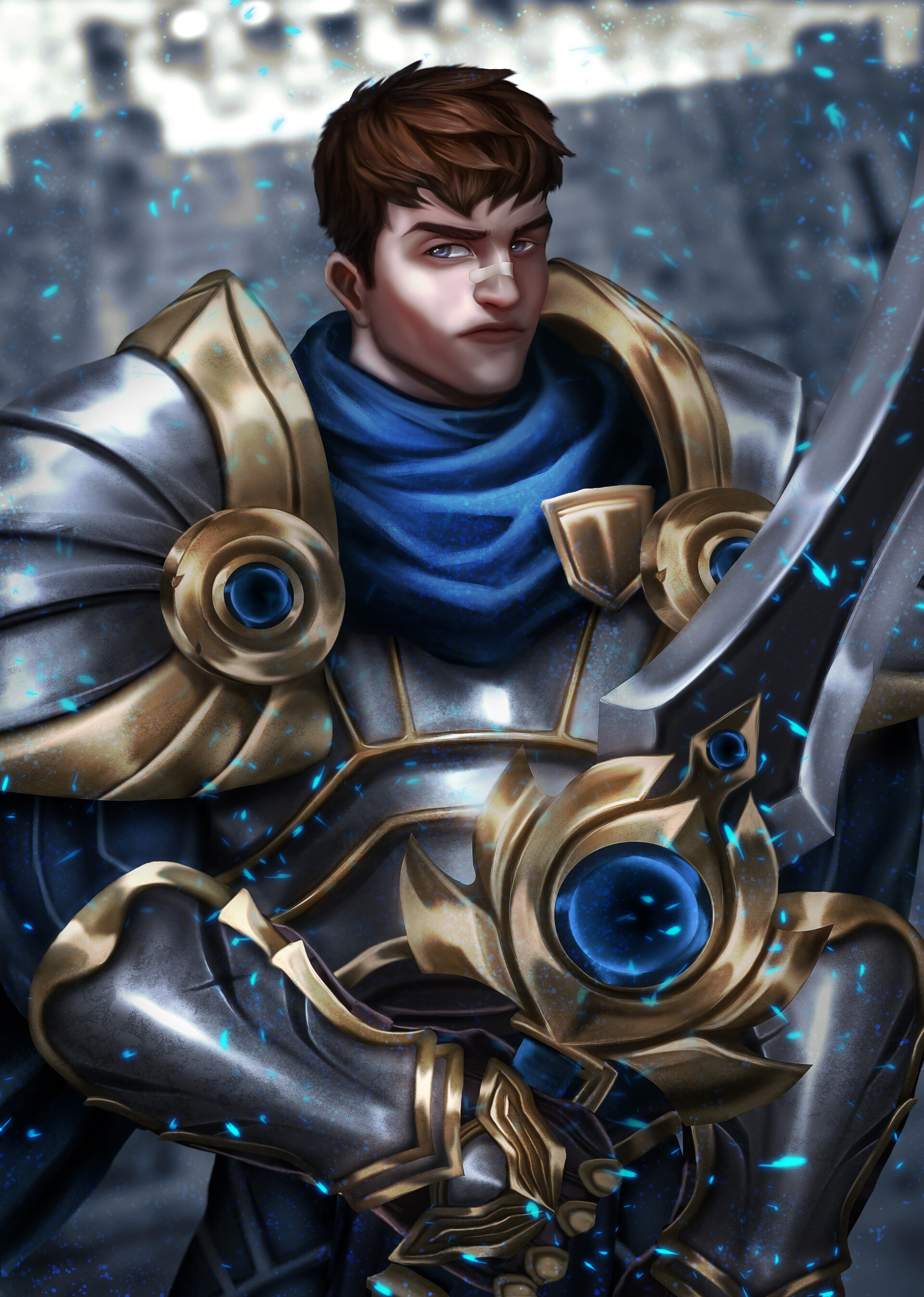 Garen League Of Legends Art