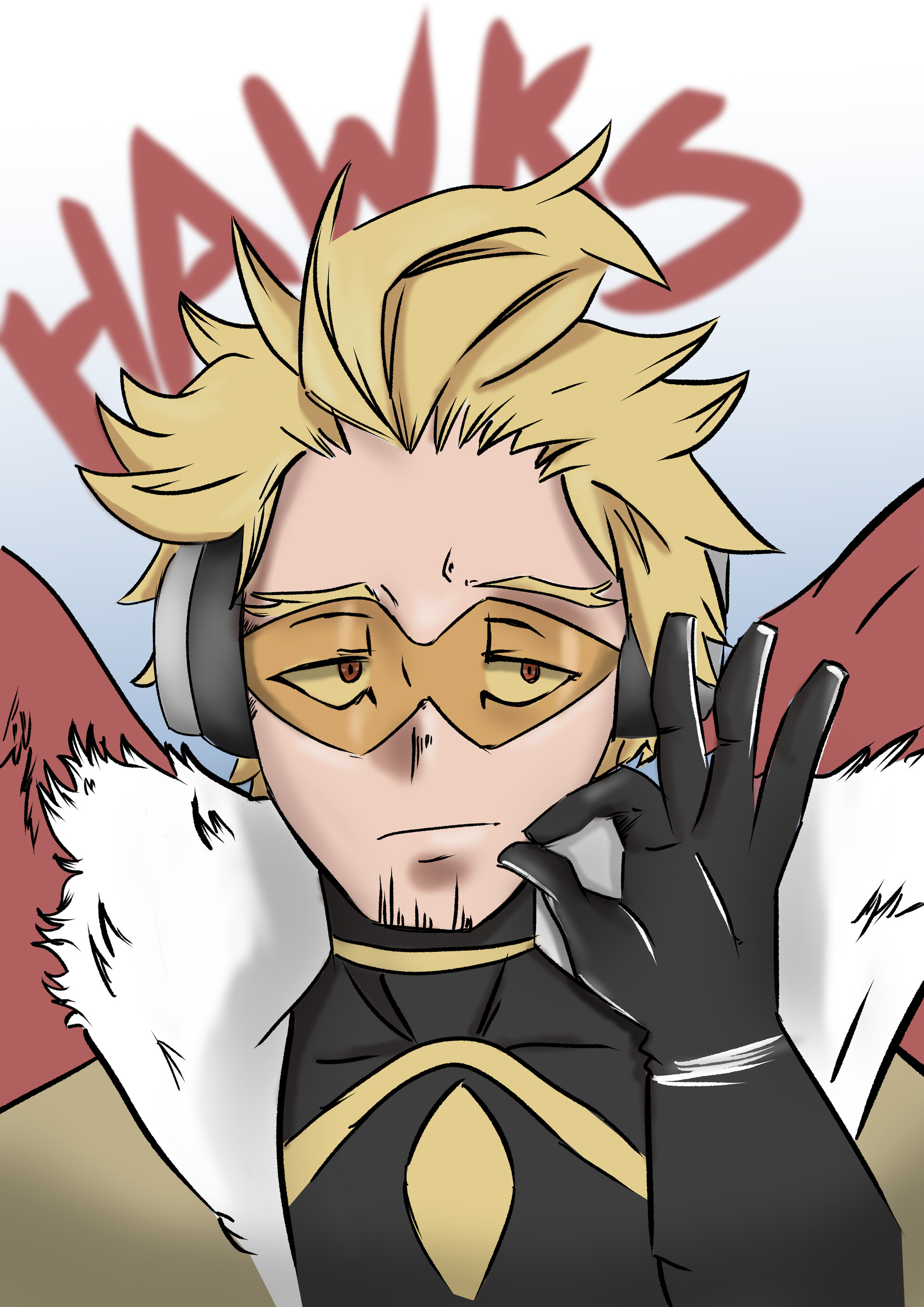 ArtStation - HAWKS FAN ART