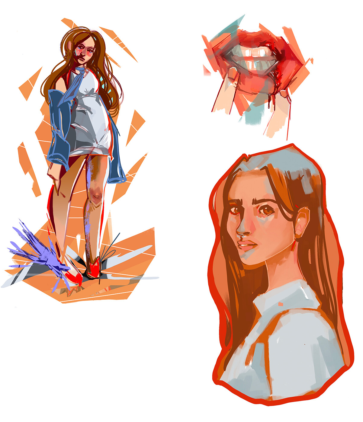 ArtStation - Horror RPG Character Concepts