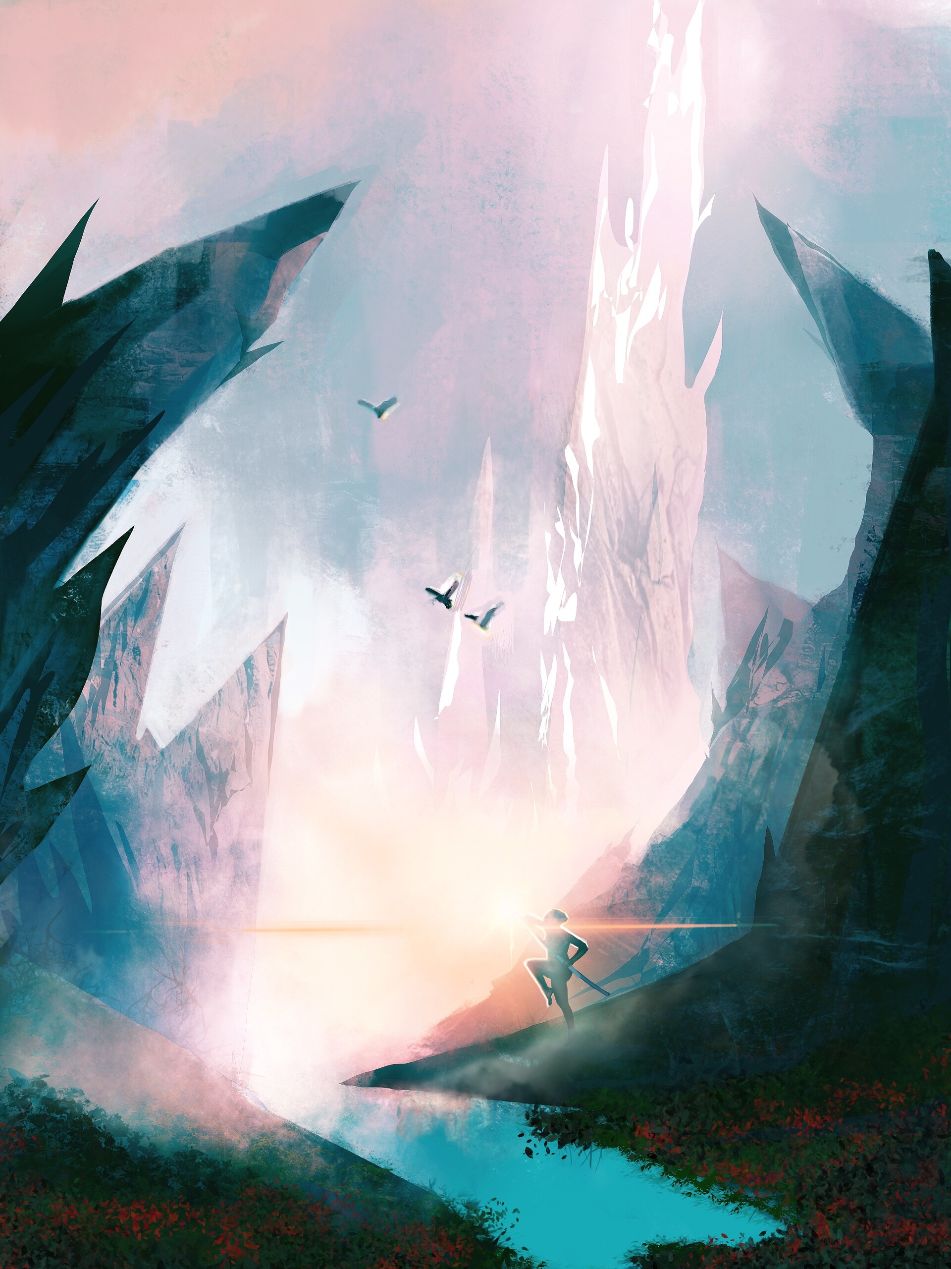 ArtStation - Fantasy Background Concept