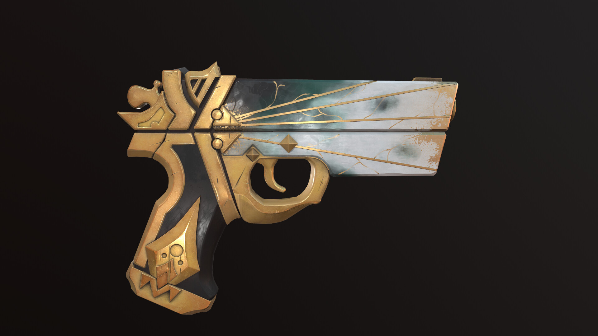 Zephyr Nimkoff - Senna Skin - Valorant Classic Handgun