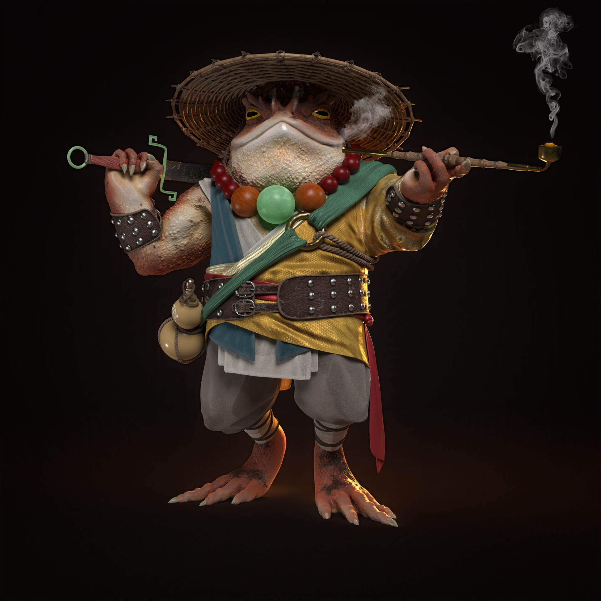 ArtStation - 鐵蟾蜍 The Iron Toad