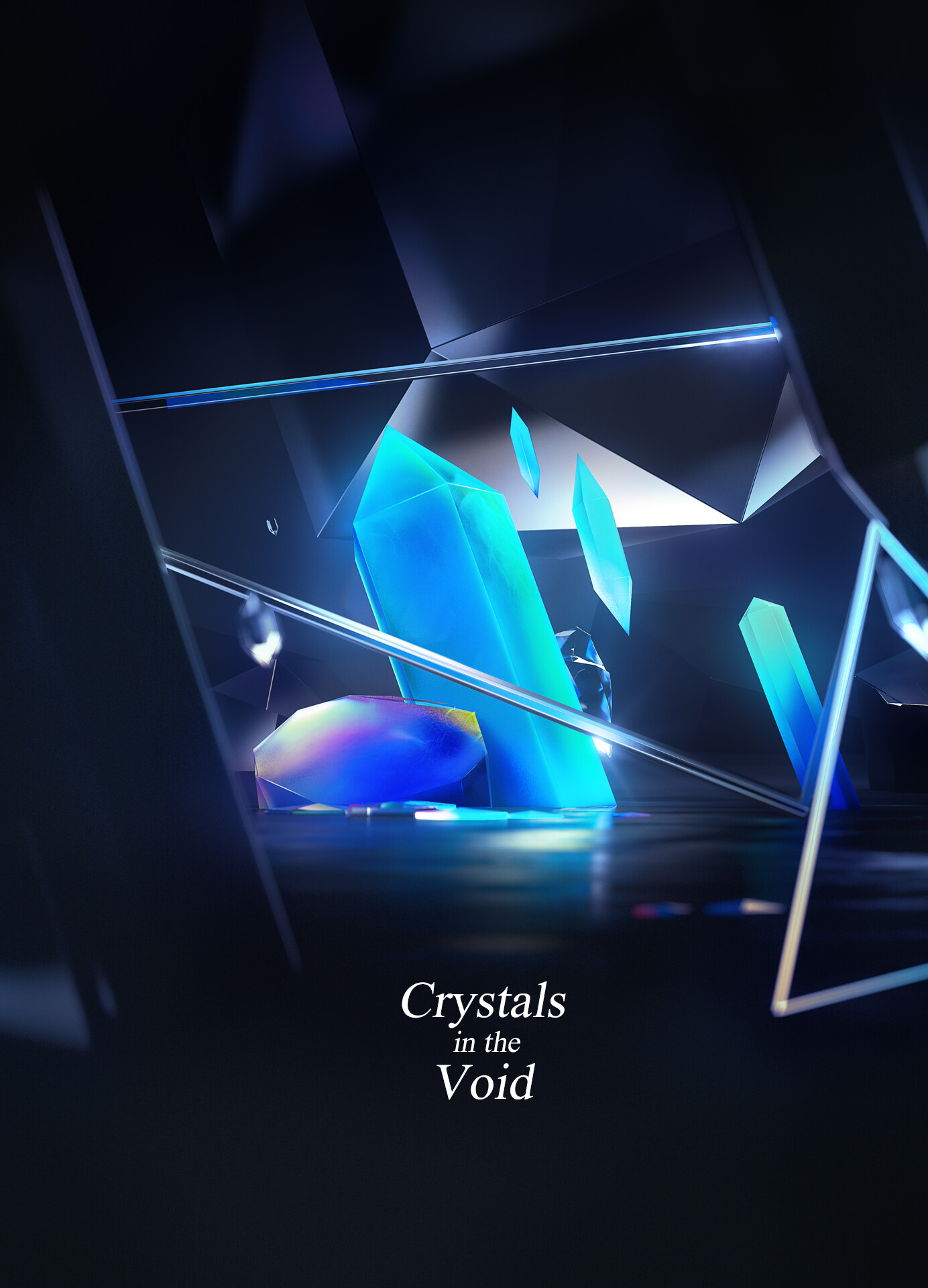 ArtStation - Crystals in the Void