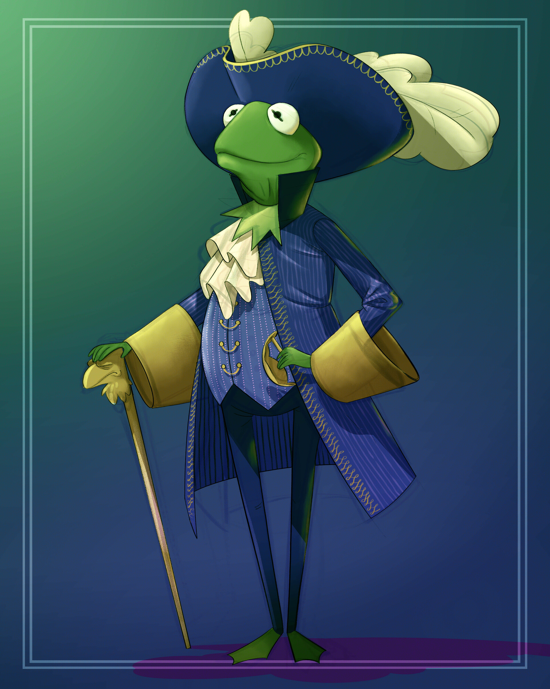ArtStation - Kermit 18th centaury