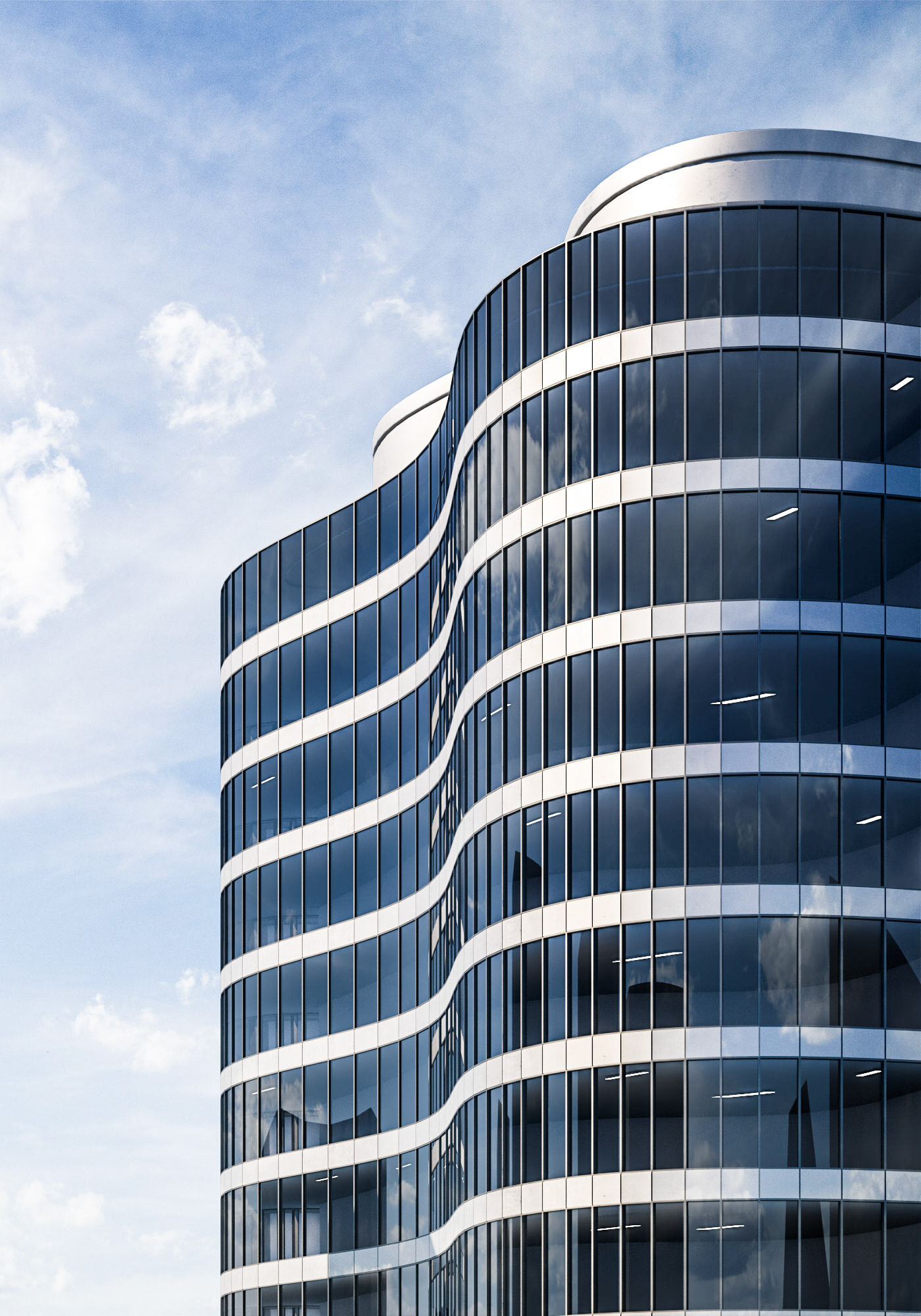 ArtStation - Curved Concept Building