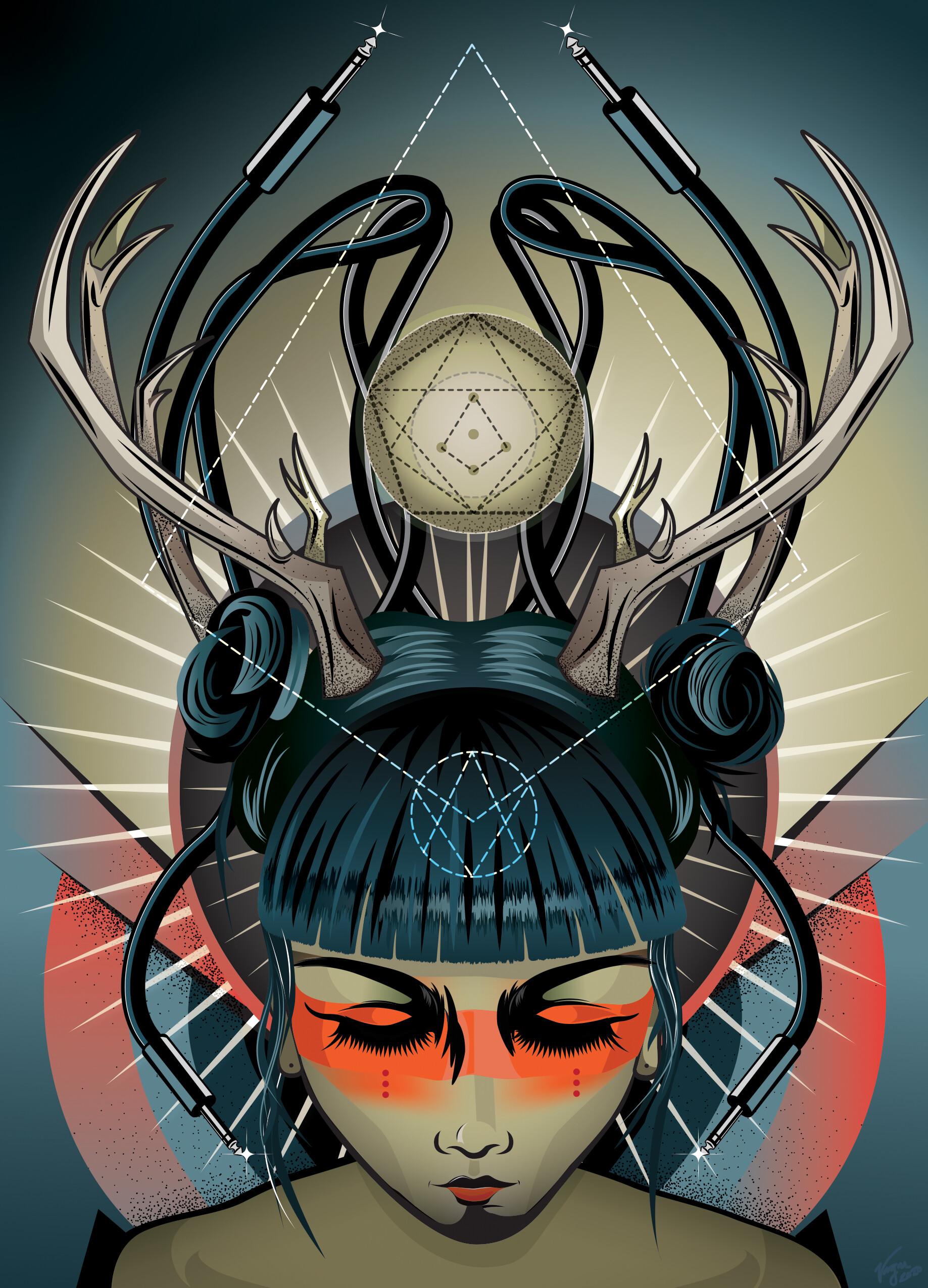 ArtStation - Music Girl