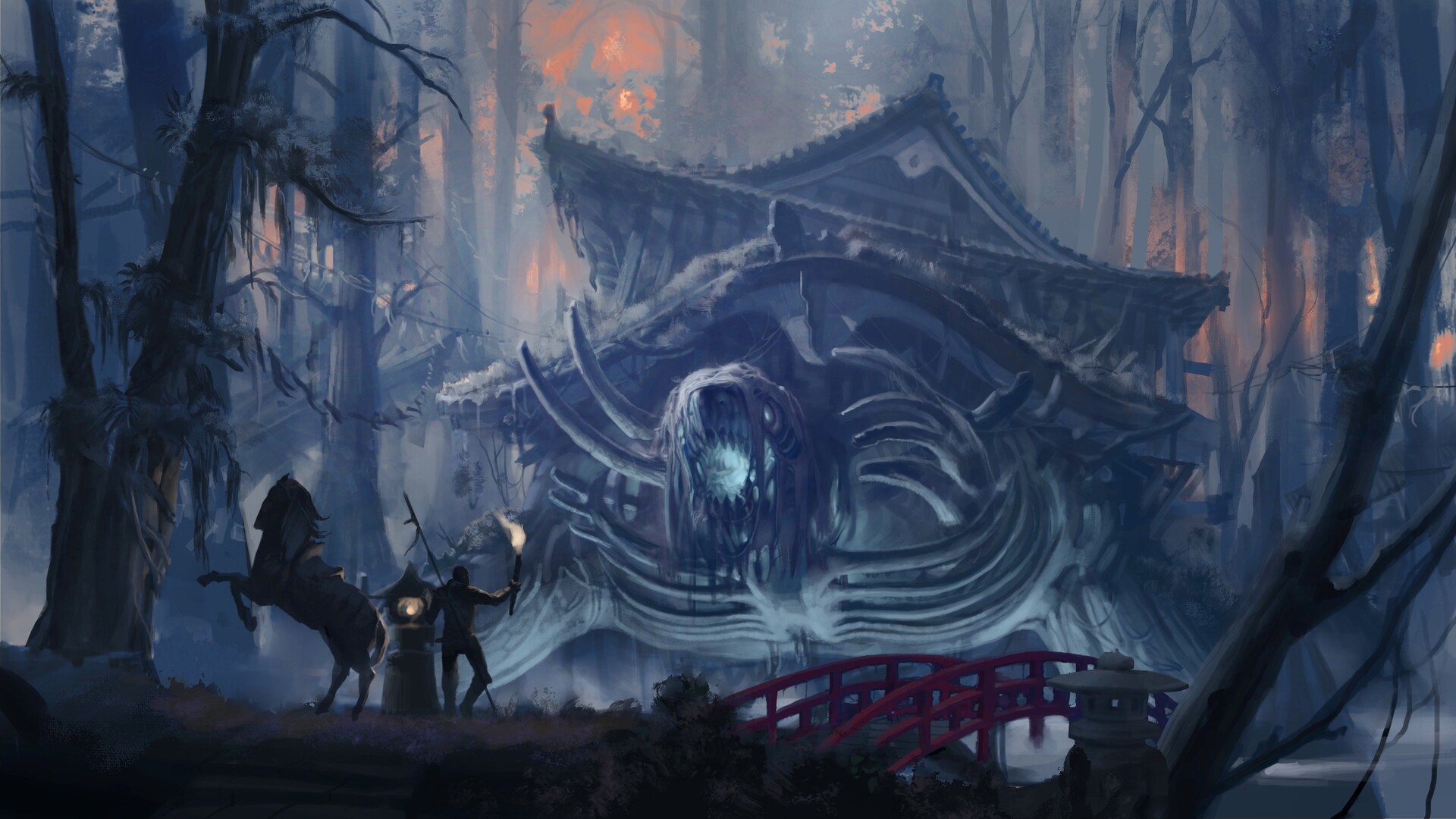 ArtStation - Fearsome encounter