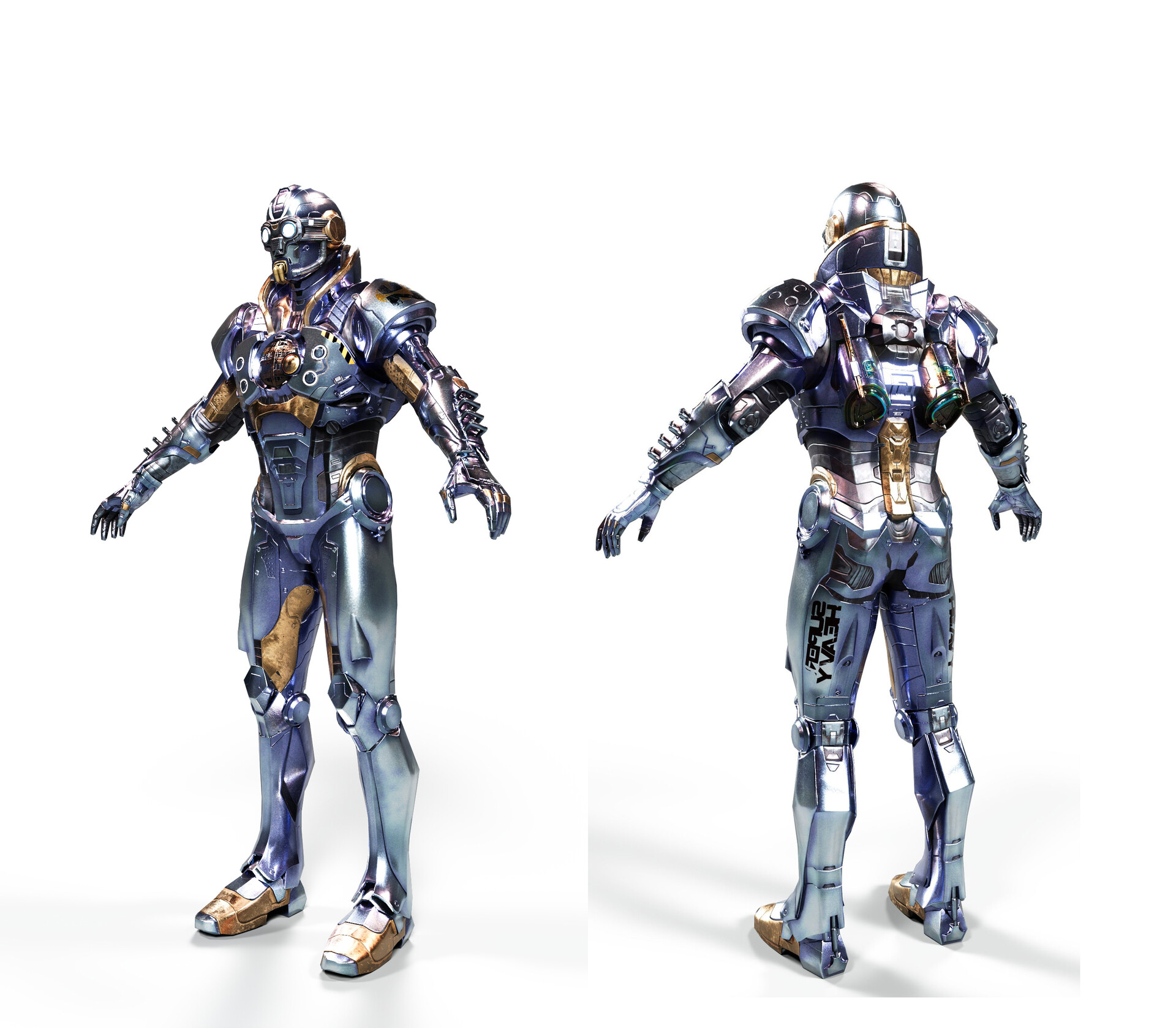 ArtStation - Character (skin) for mobile game