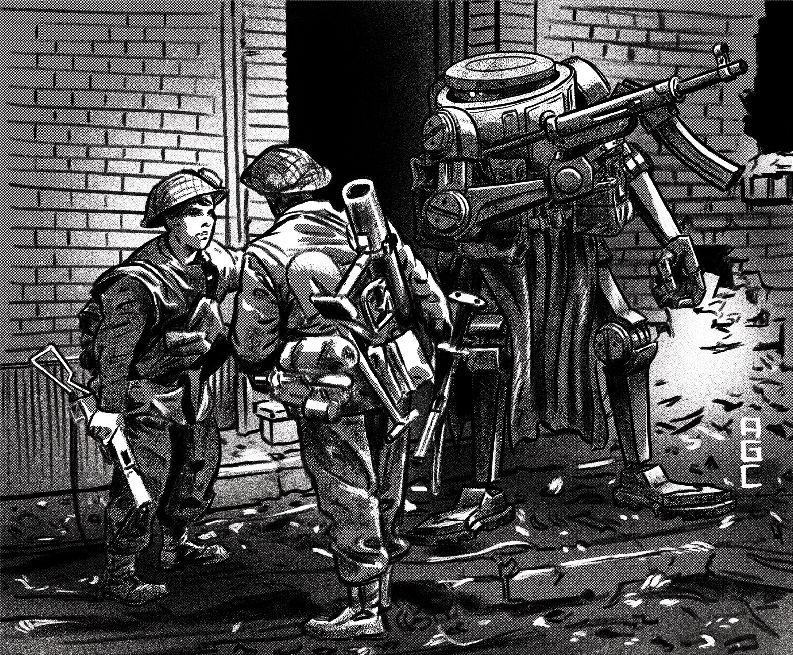 ArtStation - World War Robot