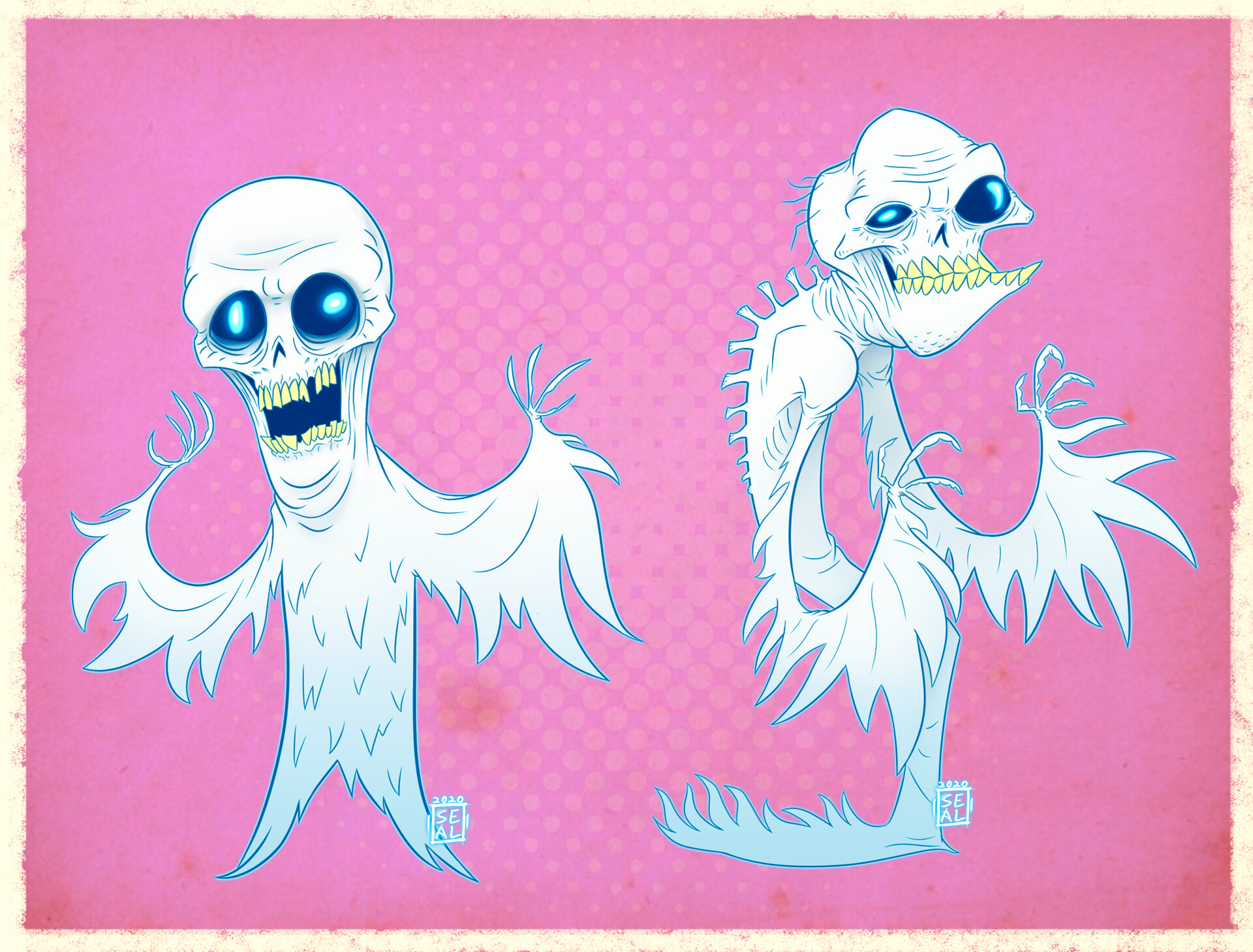 ArtStation - The Spooky Two