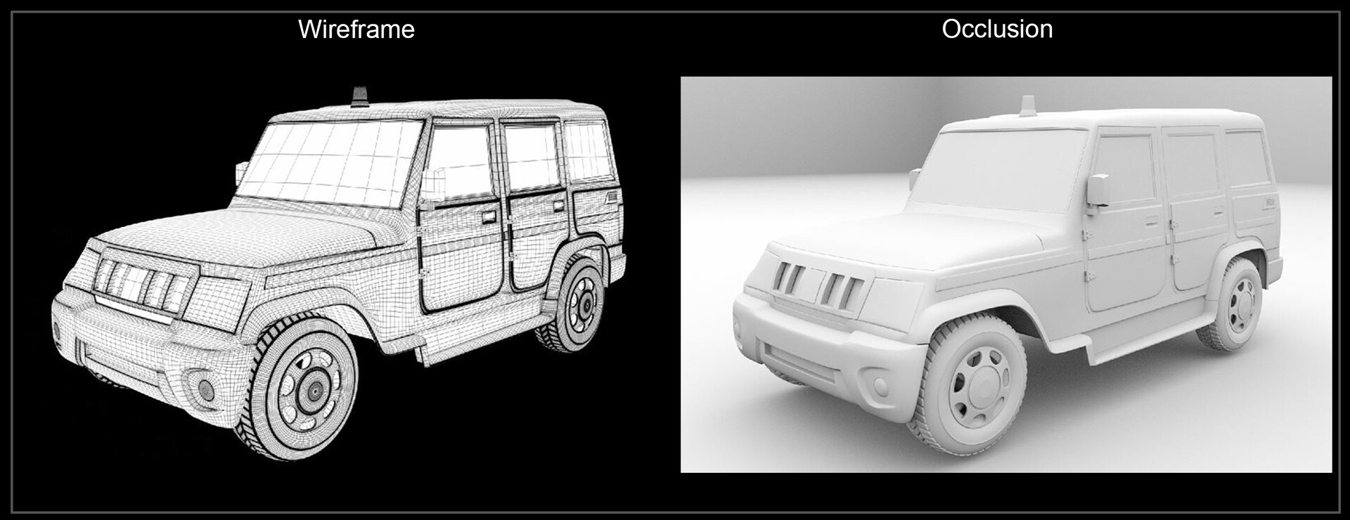 ArtStation - Police Jeep