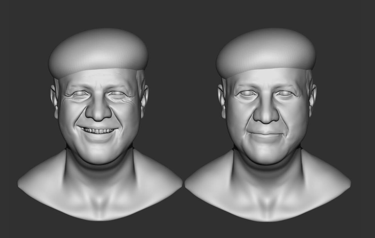 ArtStation - Face Study 3D