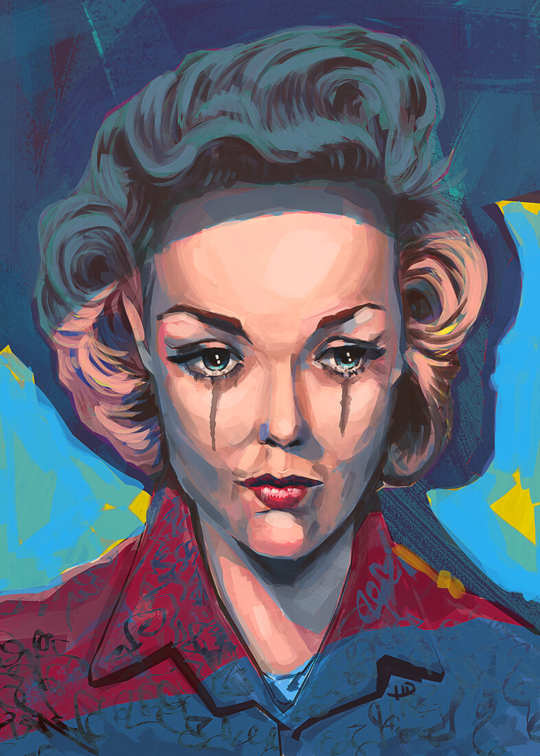 ArtStation - Sad Lady