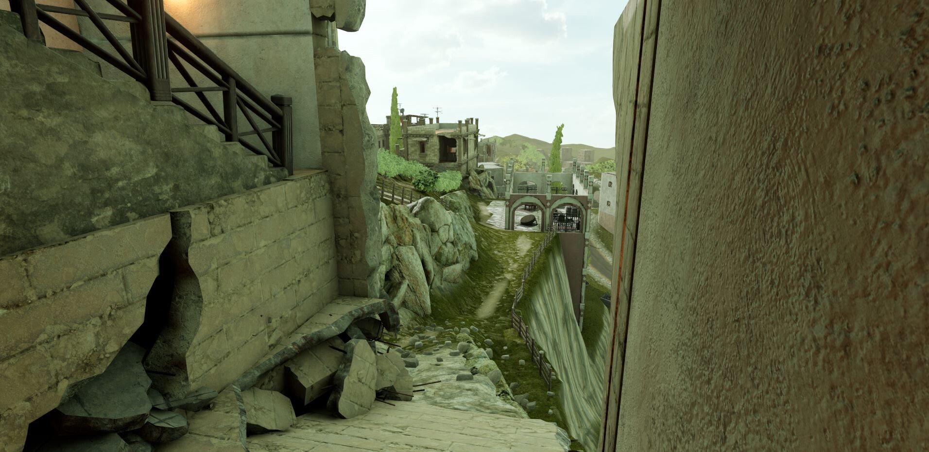 ArtStation - Insurgency Sandstorm 2020 Map Contest: Yemen Hillside