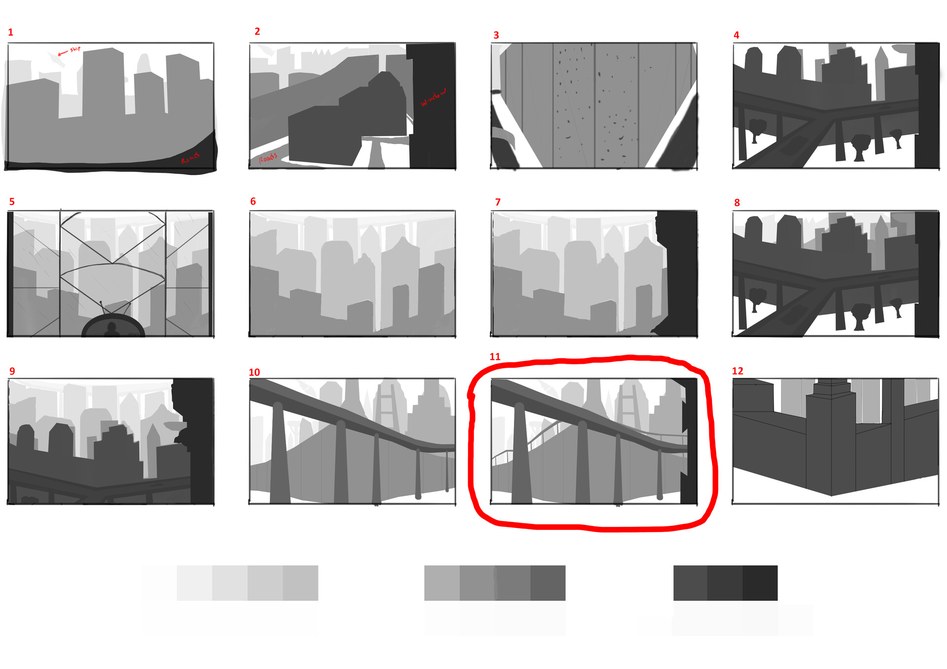 Luke Horner - Wingrad City Upper District Concept Design Sheet