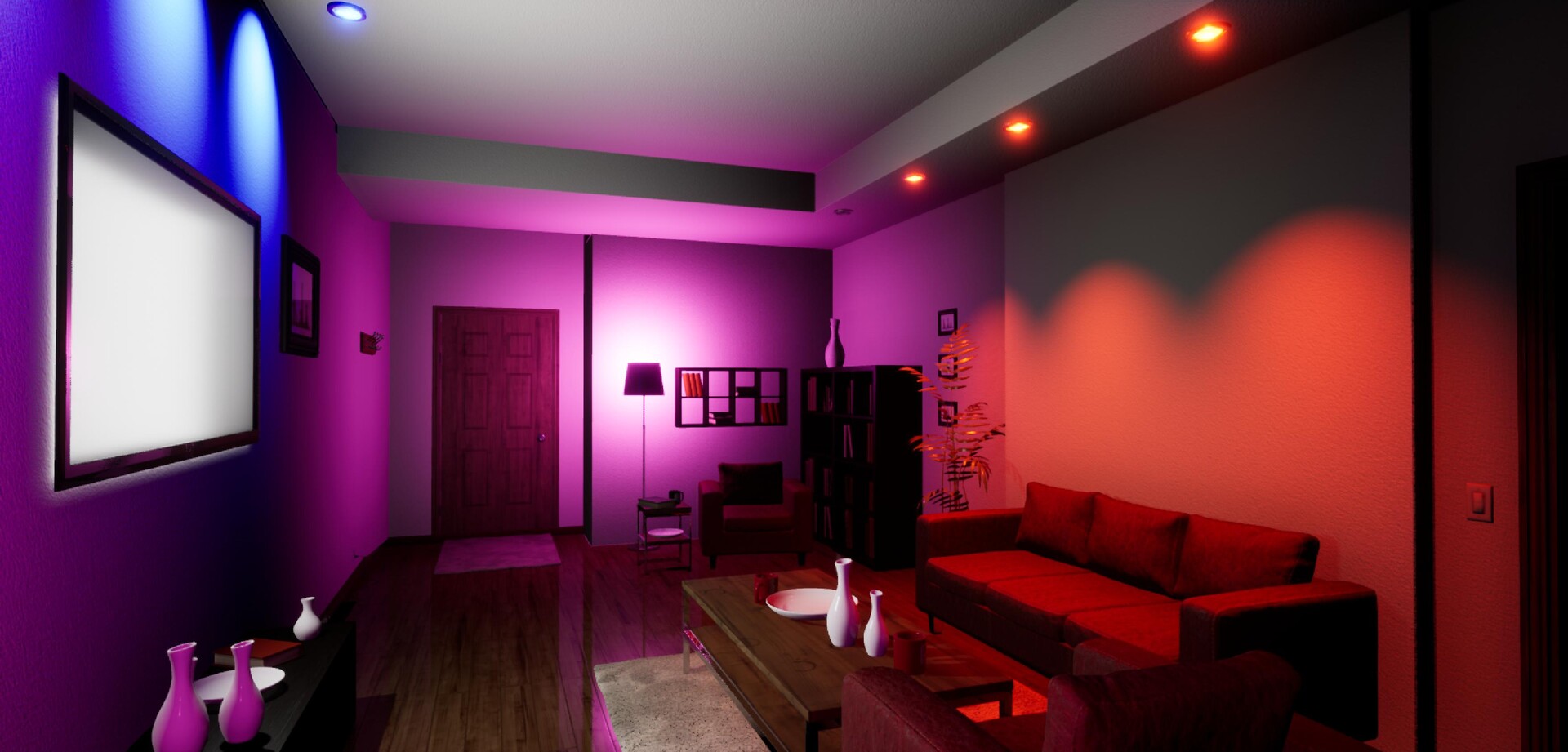 ArtStation - Light in an apartment