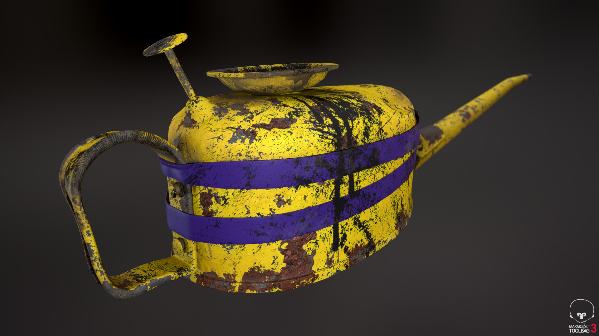 ArtStation - Rusty Oil Can