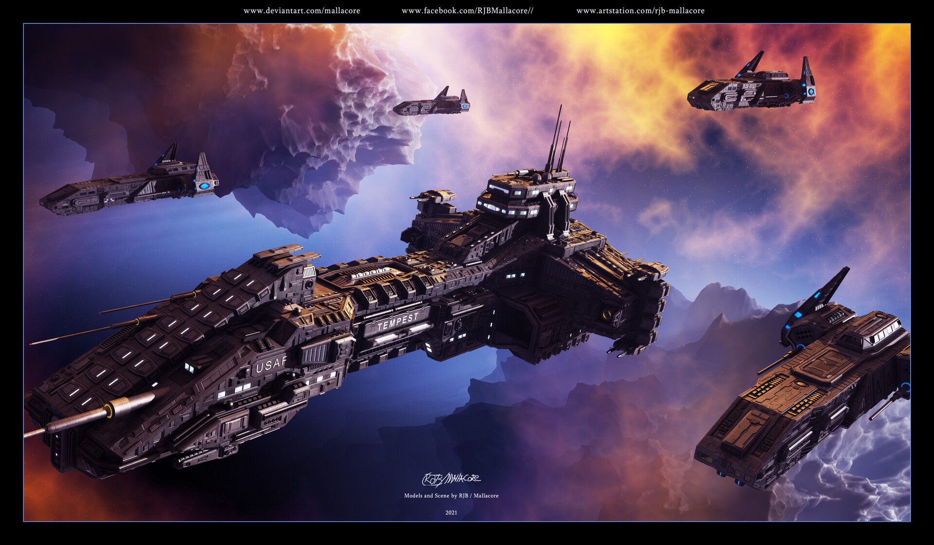 ArtStation - Stargate - The Coming Tempest