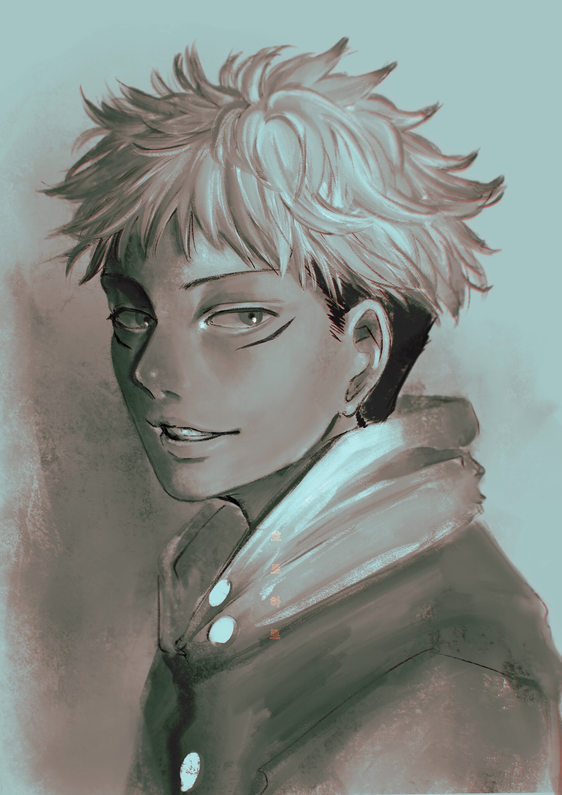 ArtStation - Itadori - procreate study