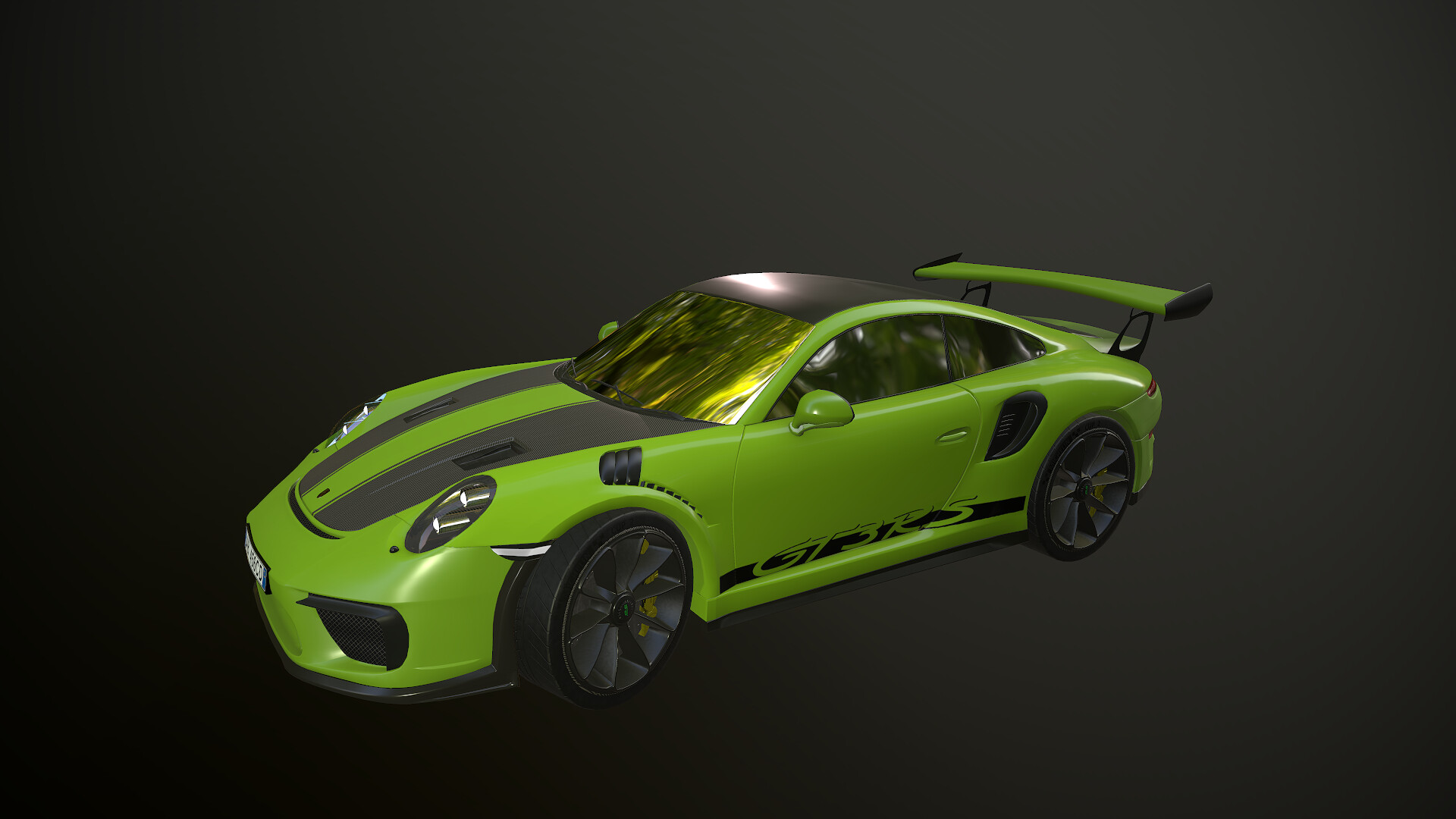 ArtStation - Porsche GT3 rs