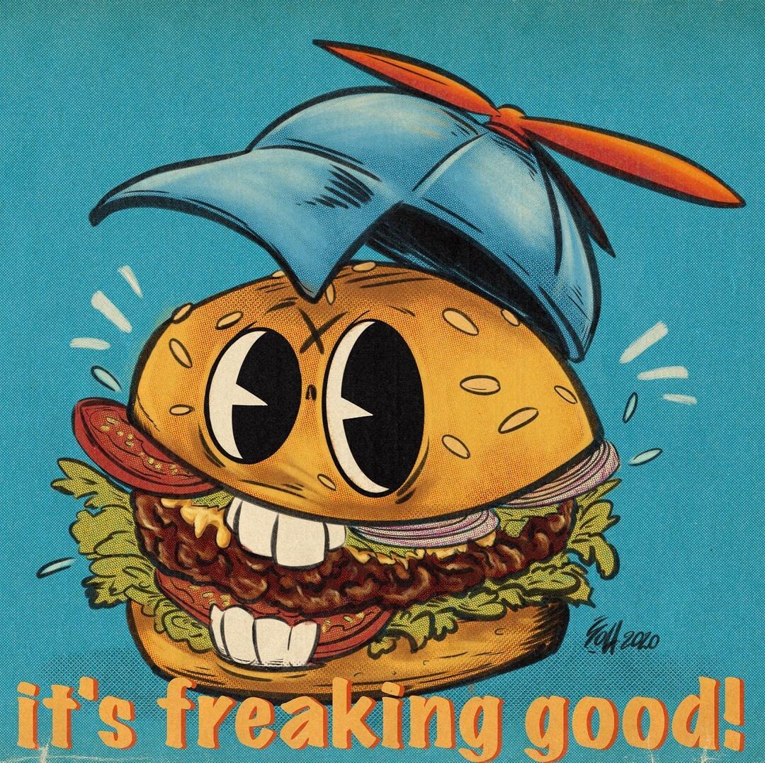 ArtStation - weird burger