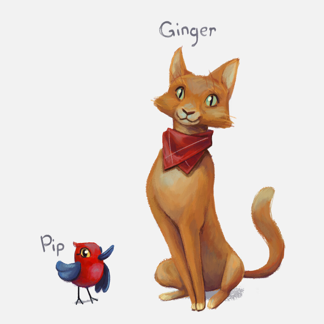 ArtStation - Ginger & Pip