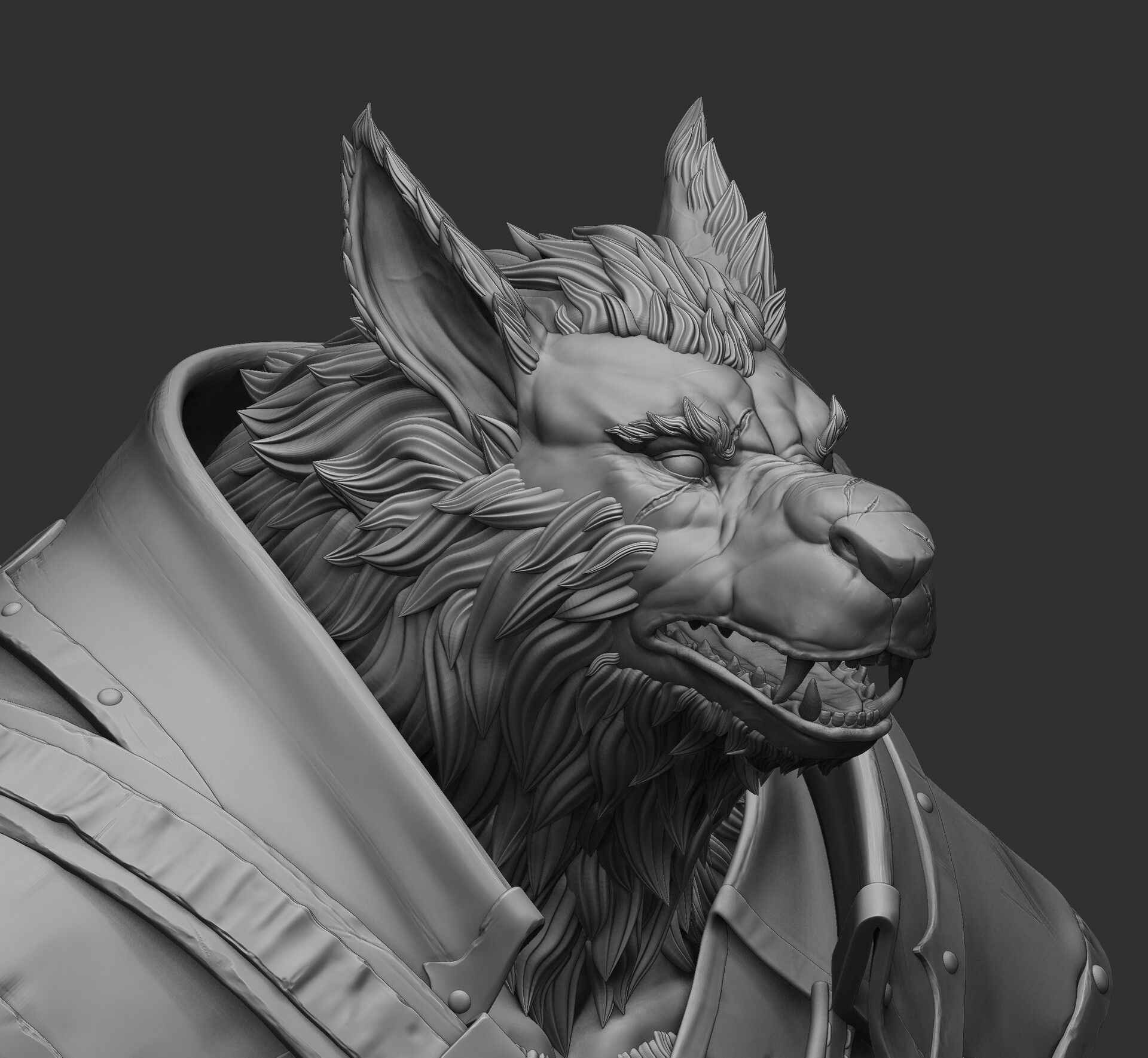 ArtStation - werewolf