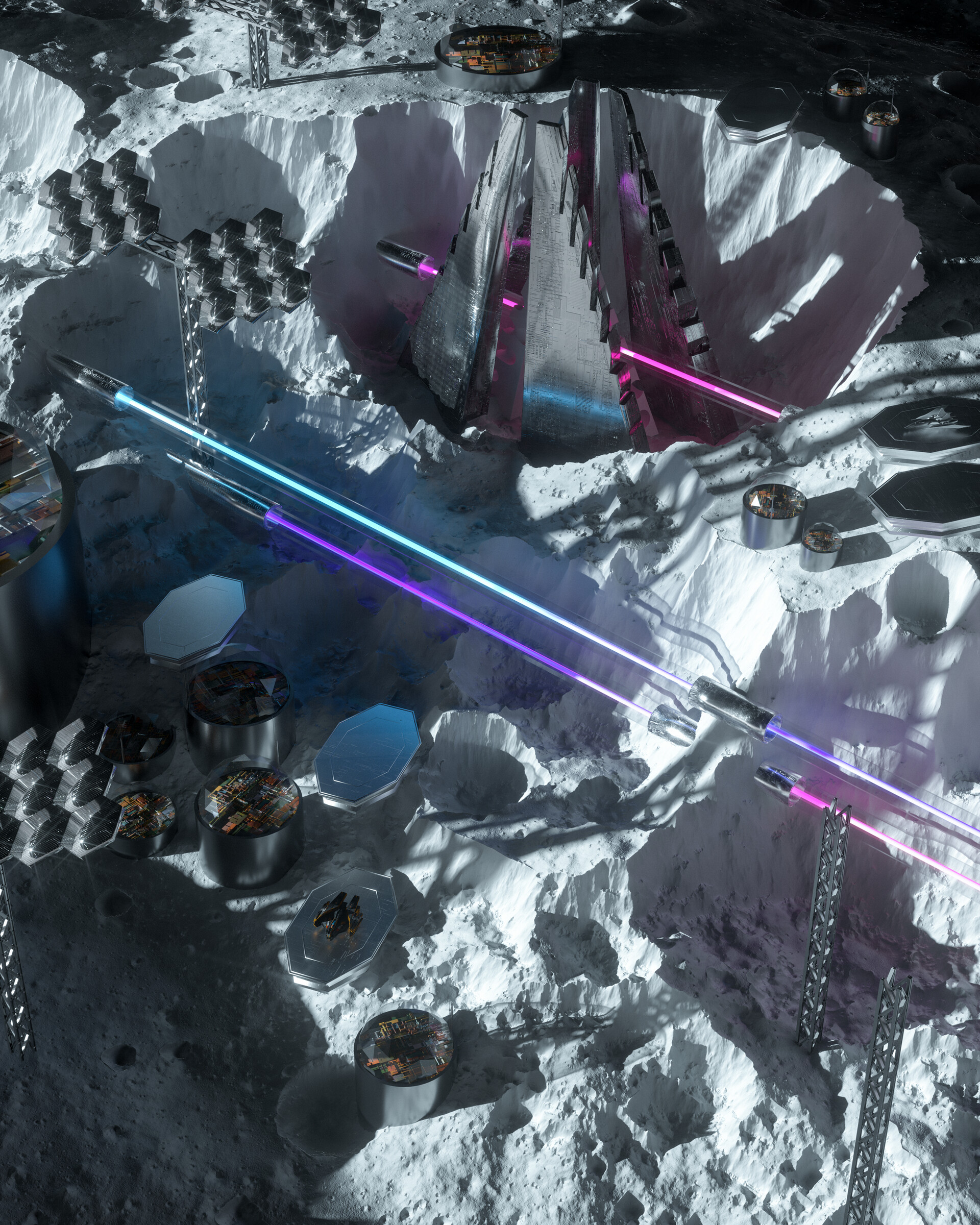 ArtStation - Moonbase αlpha