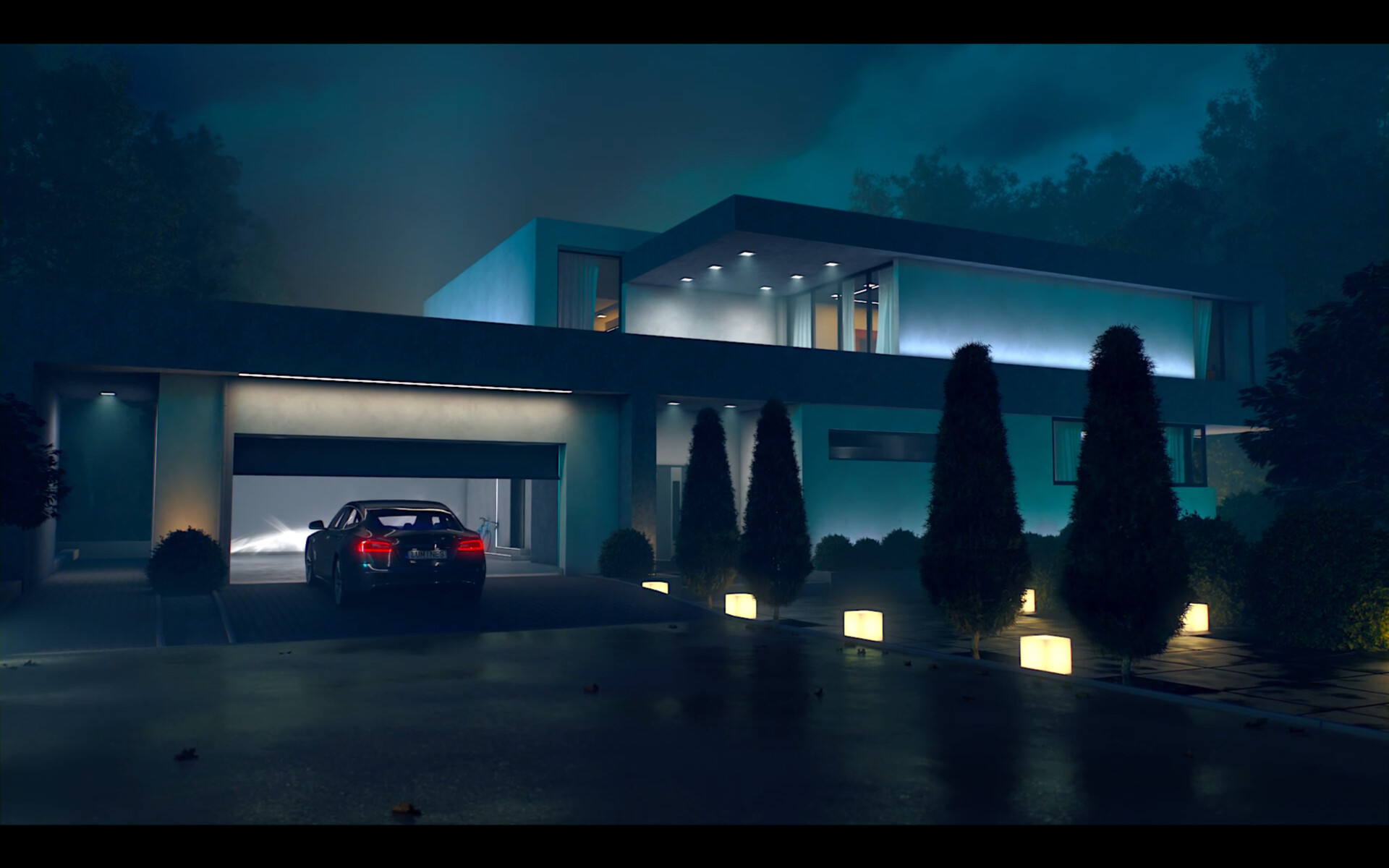 ArtStation - Night House