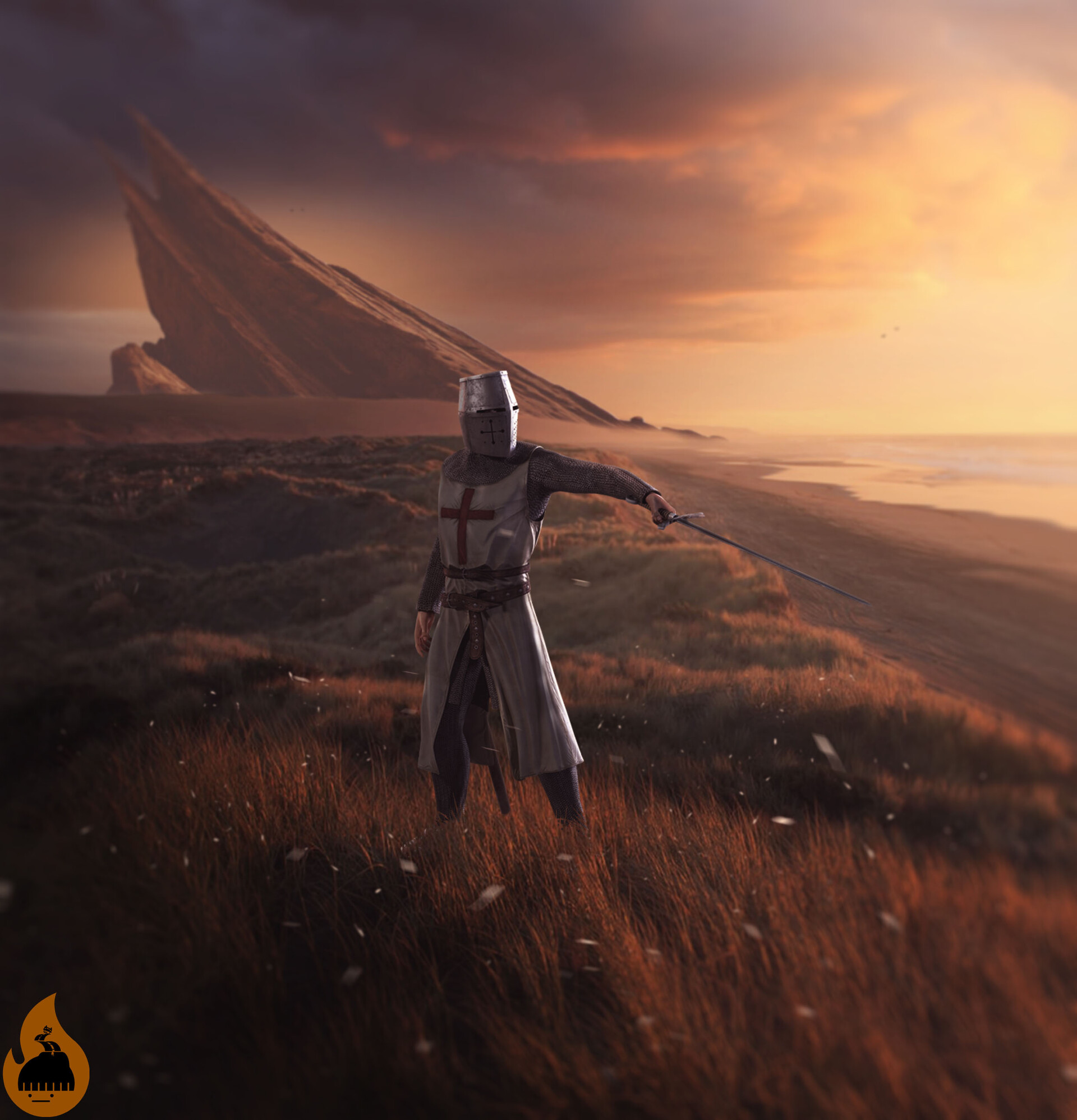 ArtStation - The Last Templar Knight