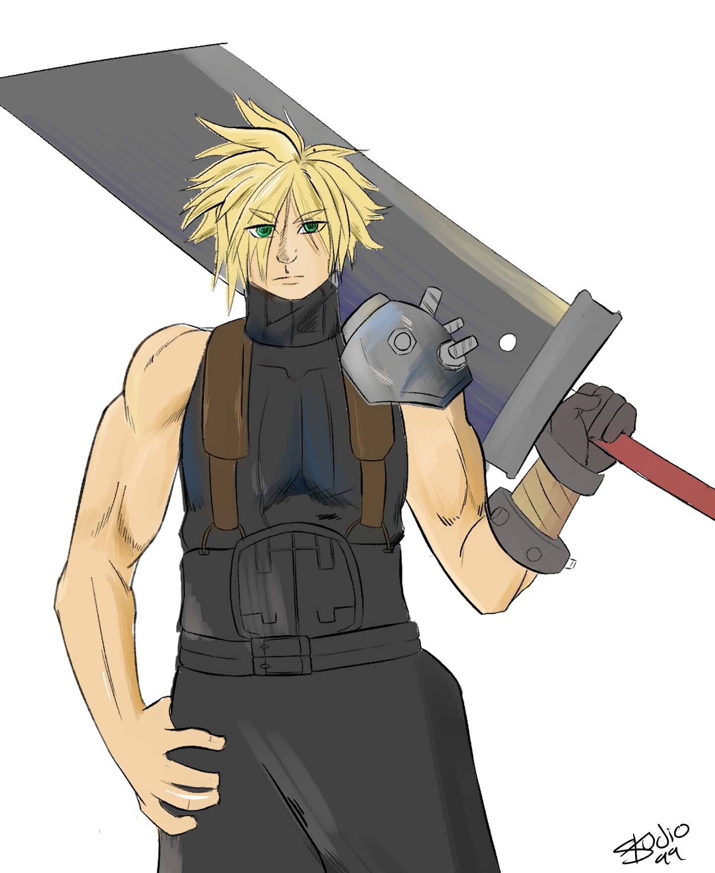 ArtStation - Cloud Strife