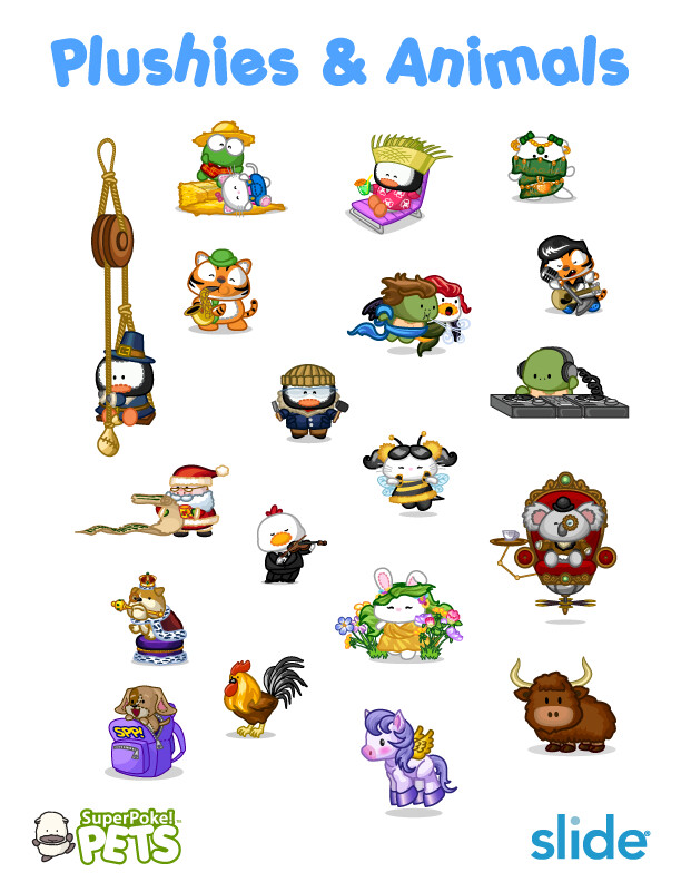 ArtStation - SuperPoke Pets by Slide Inc