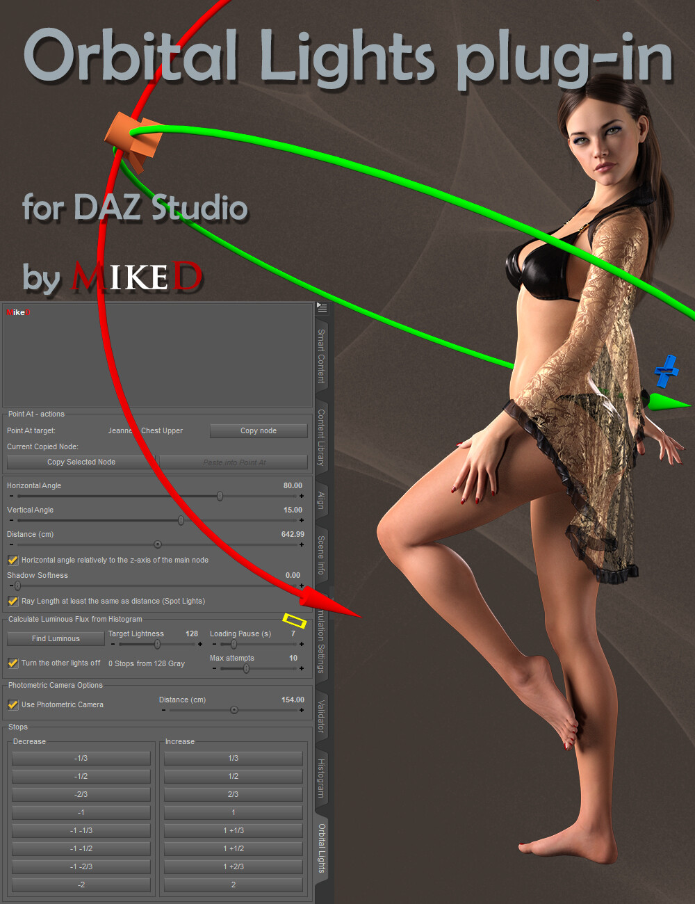 ArtStation - Orbital Lights plugin for DAZ Studio