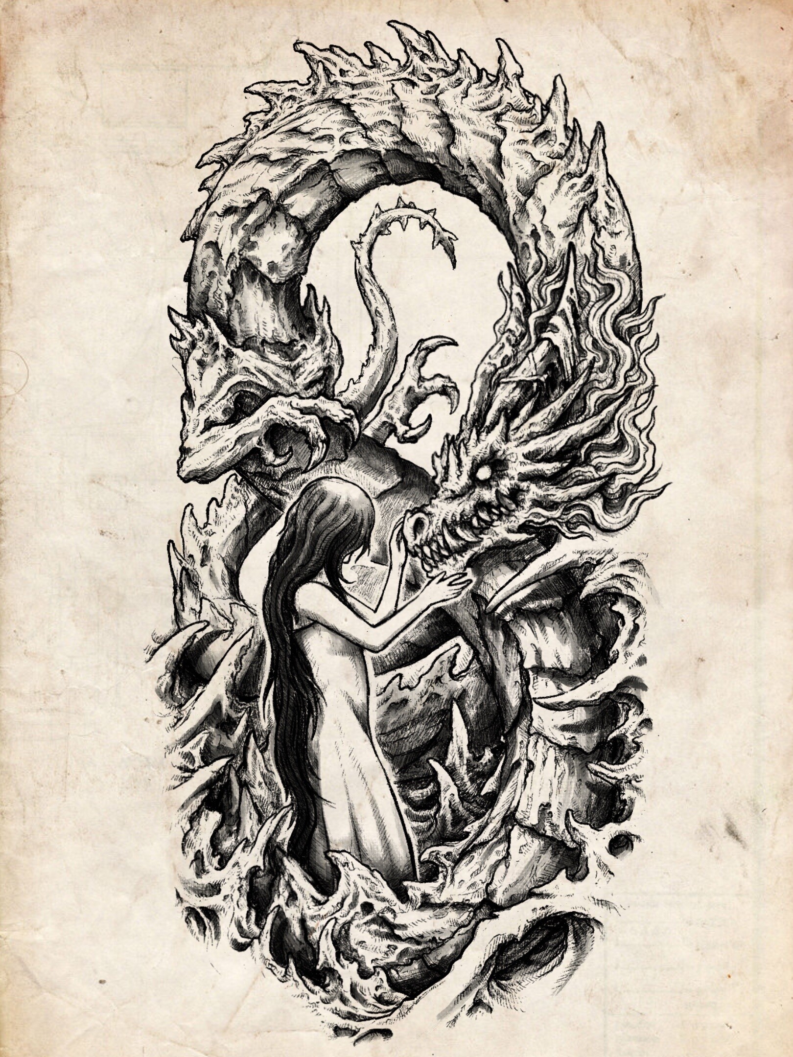 ArtStation - Dragon lady