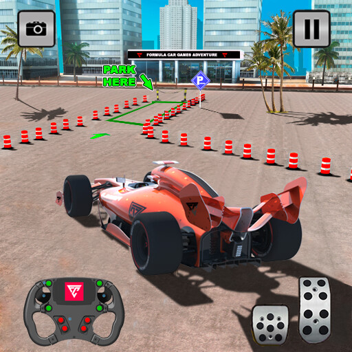 ArtStation - Formula Car Games Adventure