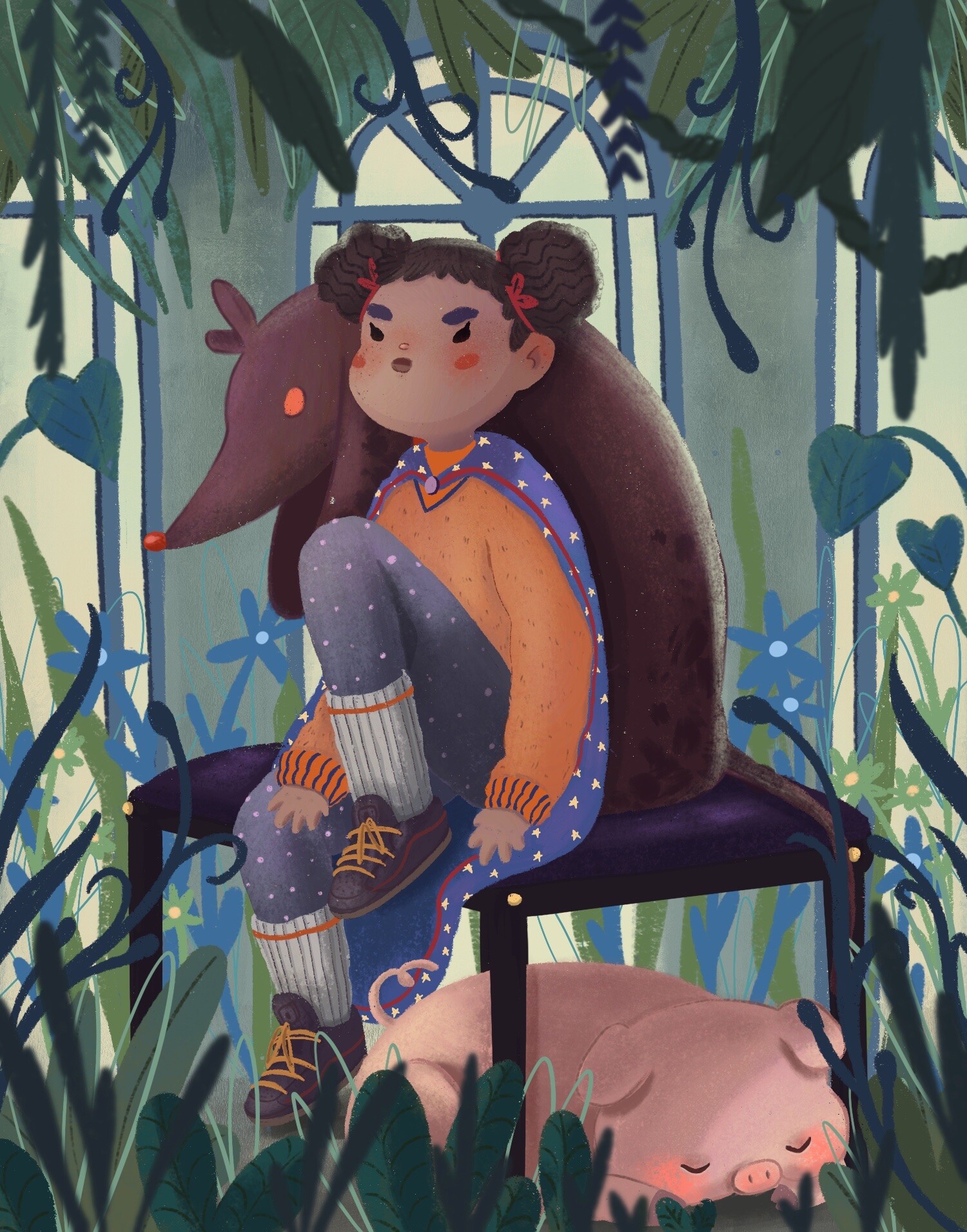 ArtStation - My draw this in your style of Beatrice Blue